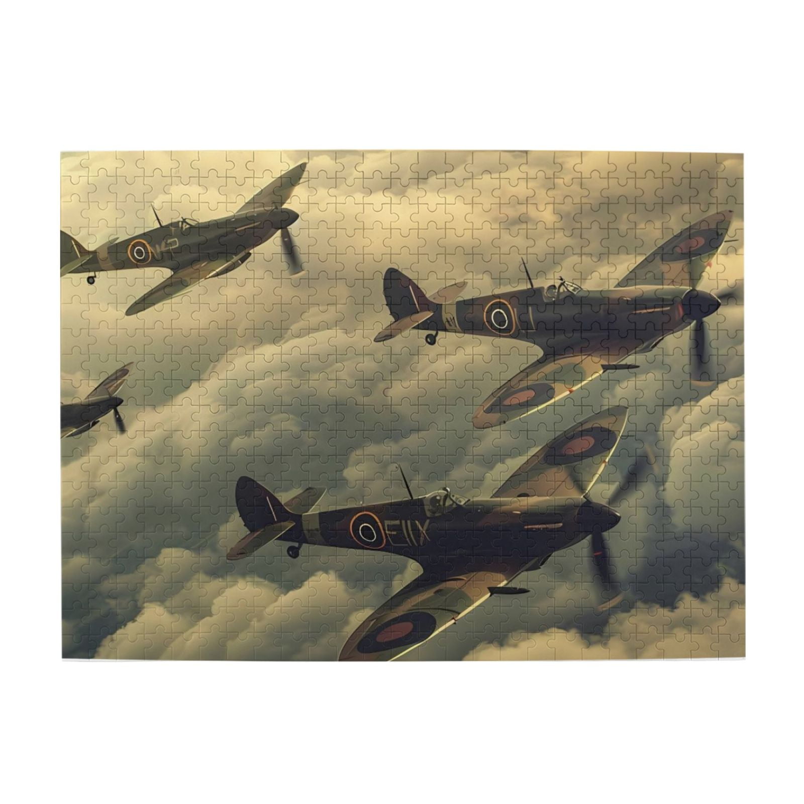 1000 Piece WWII Spitfire Fighter Planes Jigsaw Puzzle For Adults – Epic ...