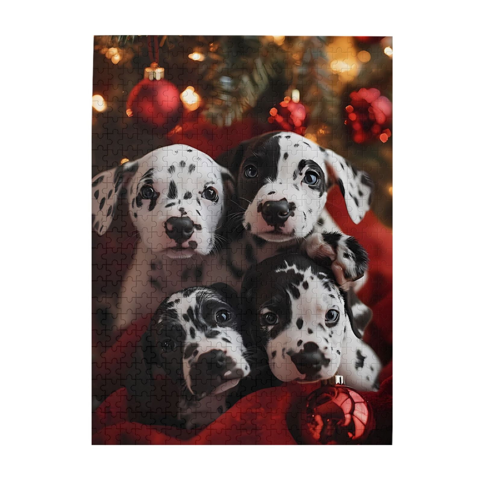 1000-Piece Wooden Jigsaw Puzzle for Adults - Dalmatian Puppies ...