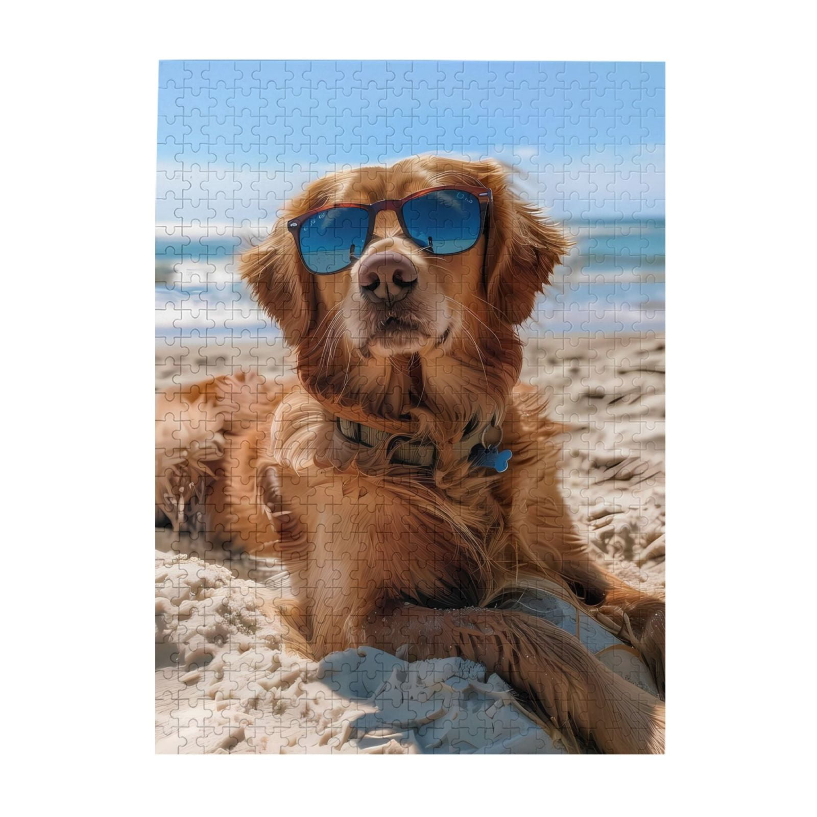 1000-Piece Wooden Jigsaw Puzzle for Adults & Families - Retriever ...