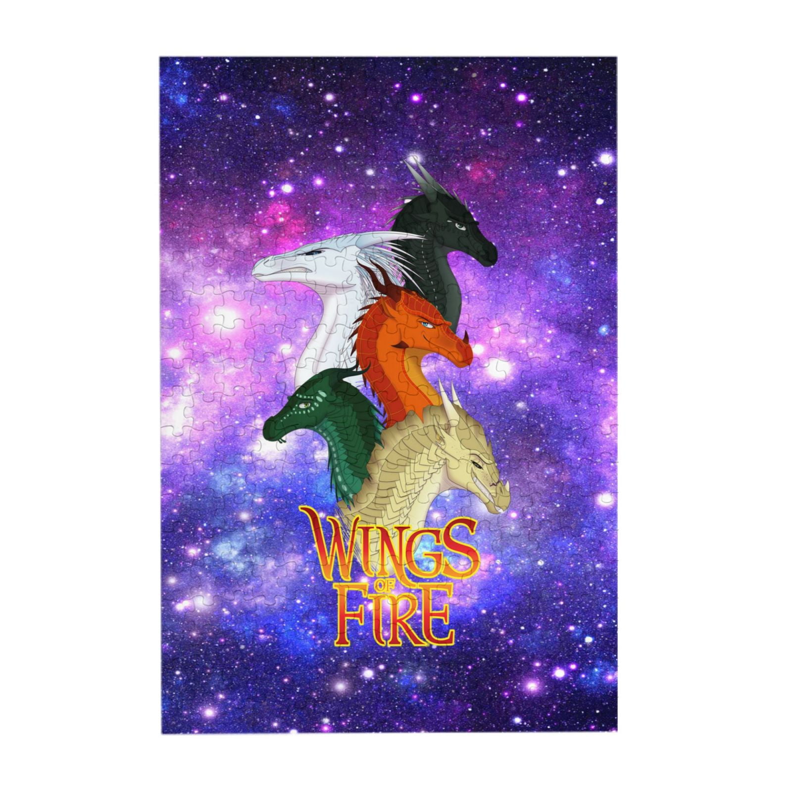 1000 Piece Wooden Puzzles Wings Dragon Fire Jigsaw Puzzles for Adults ...