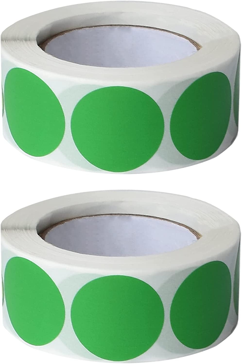 1000 Pieces 1 Inch Round Color Coding Labels Writable Circle Dot Labels ...
