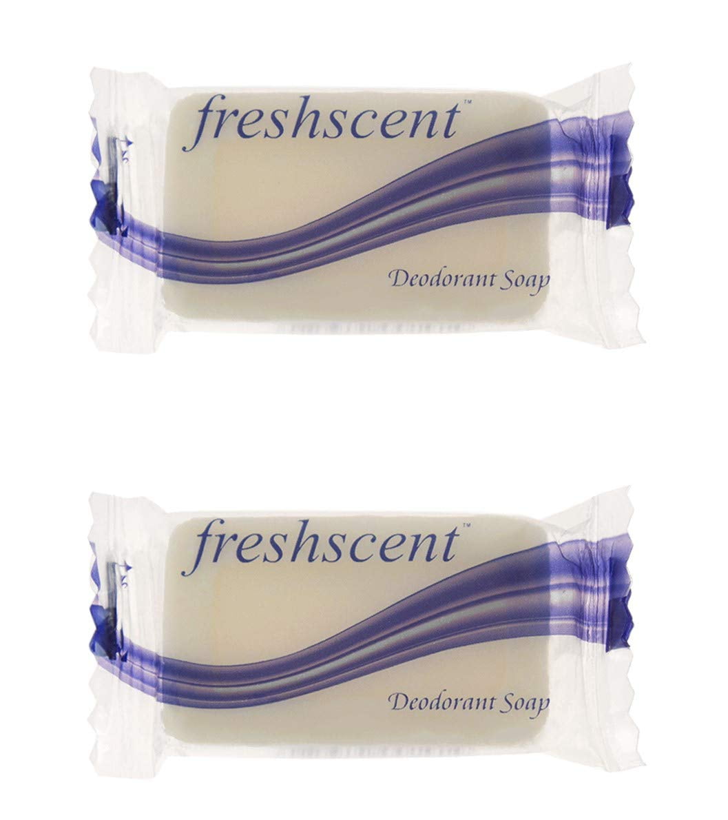 1000 Pieces - Bulk Soap Bars Individually Wrapped .35 oz Deodorant Soap ...