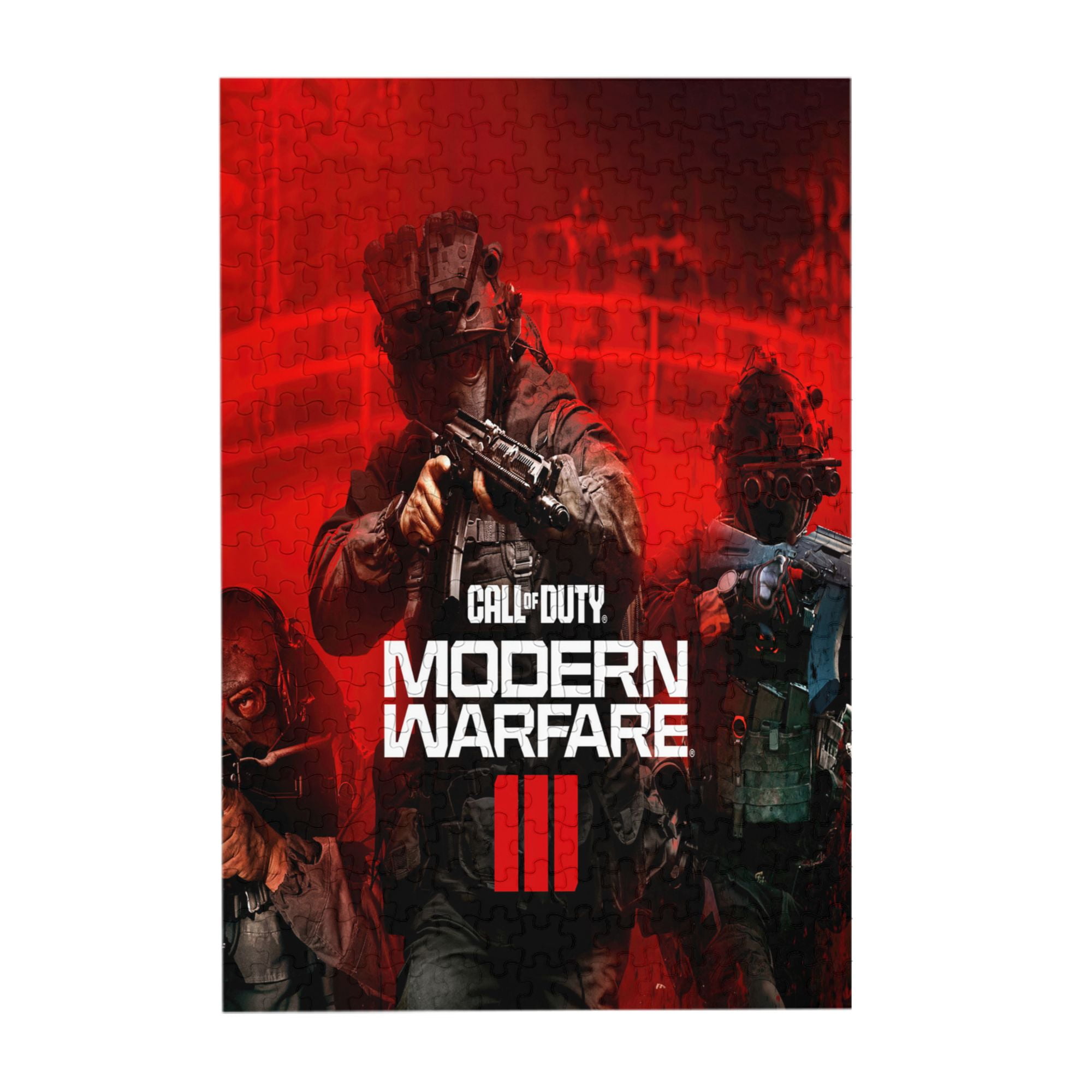 1000 Pieces Call Of Duty Puzzle for Adults and Teenagers Cartoon Jigsaw ...