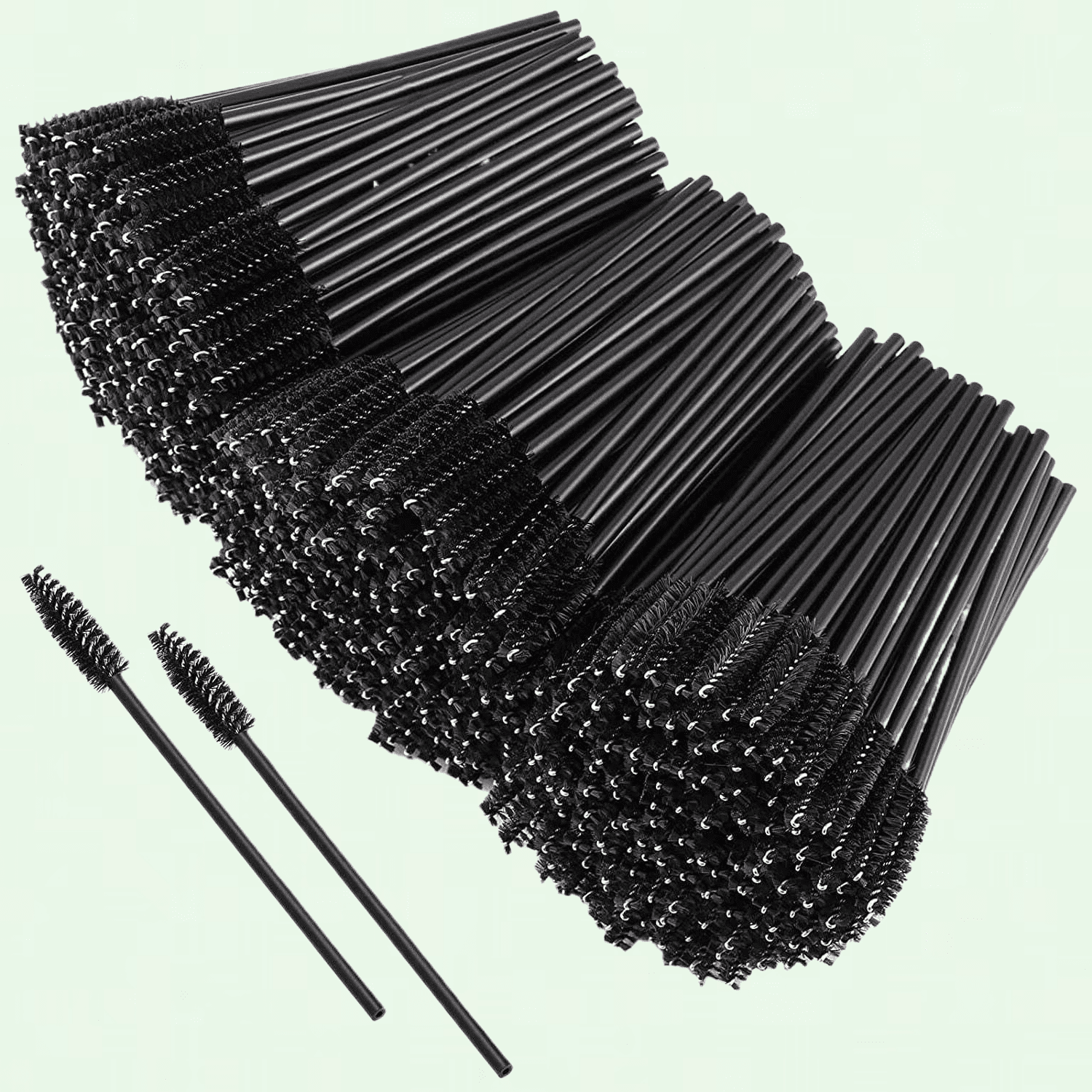 1000 Pieces Disposable Mascara Wands Brush Spoolies Bulk for Eyelash ...