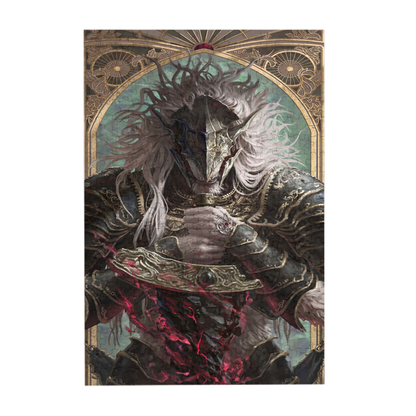 1000 Pieces Elden Ring Jigsaw Puzzles for Adults Cartoon Wooden Puzzle ...