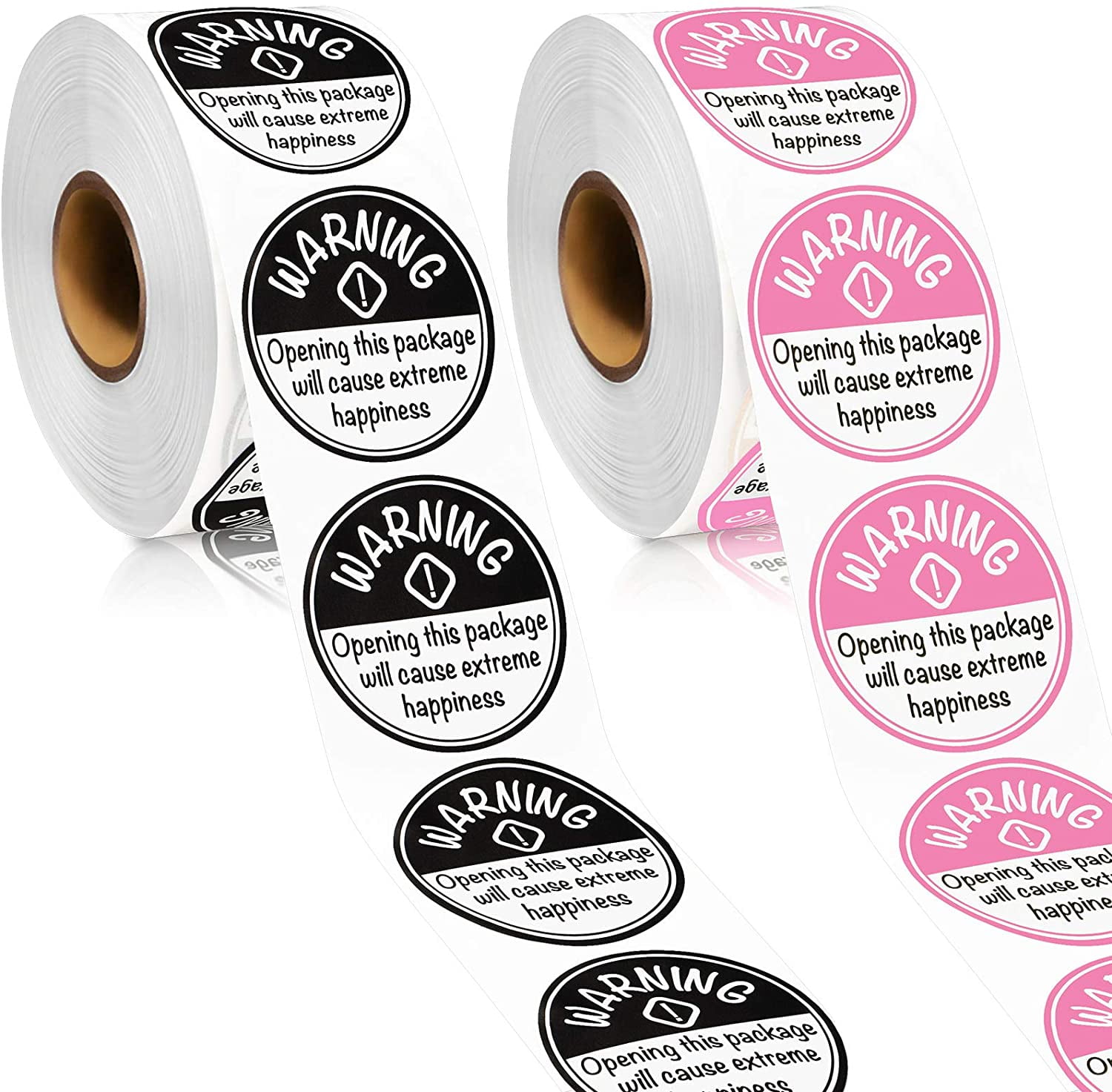 1000 Pieces Extreme Happiness Stickers Labels Round Stickers Self ...