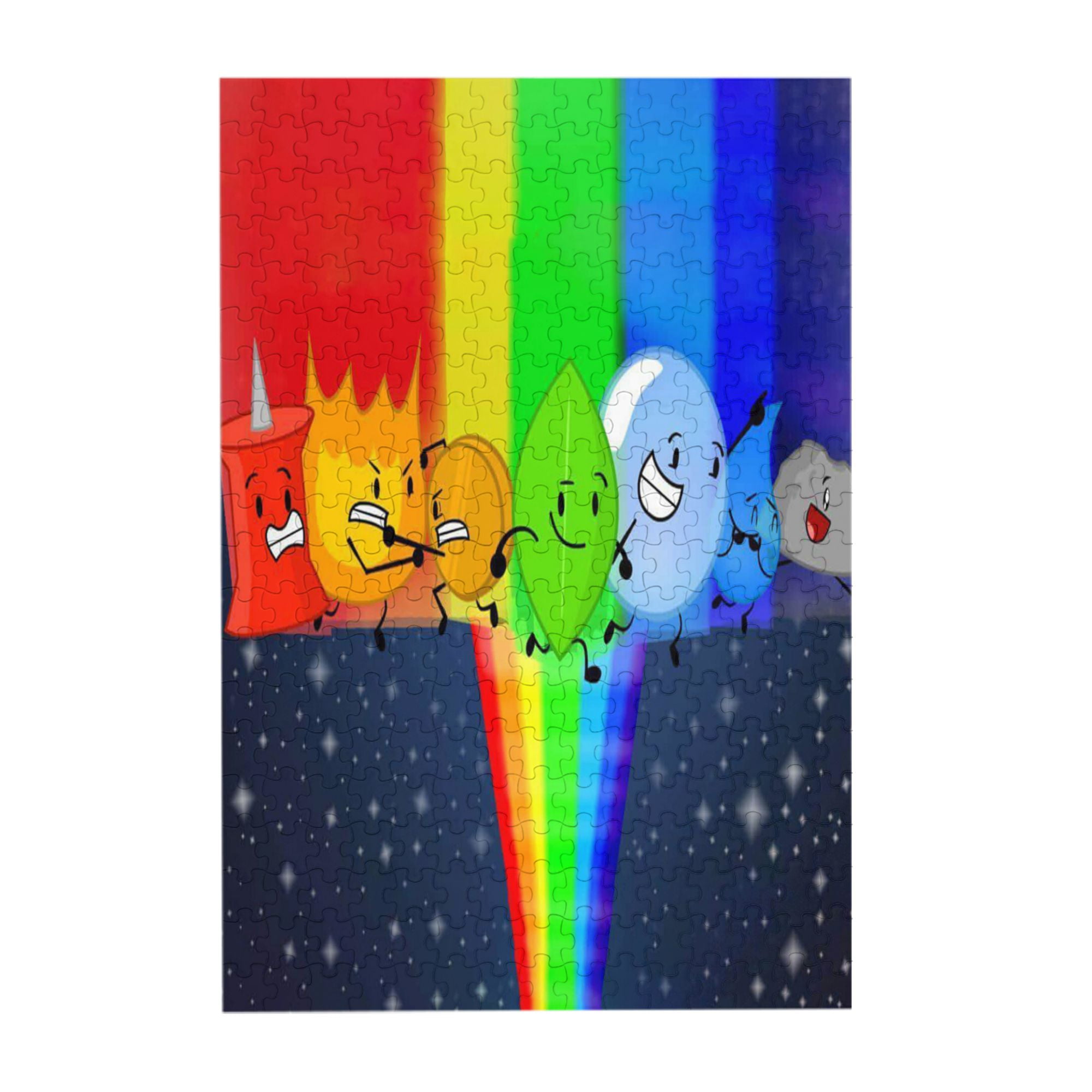 1000 Pieces Game BFDI Battle For Dream Island Puzzle for Adults and ...