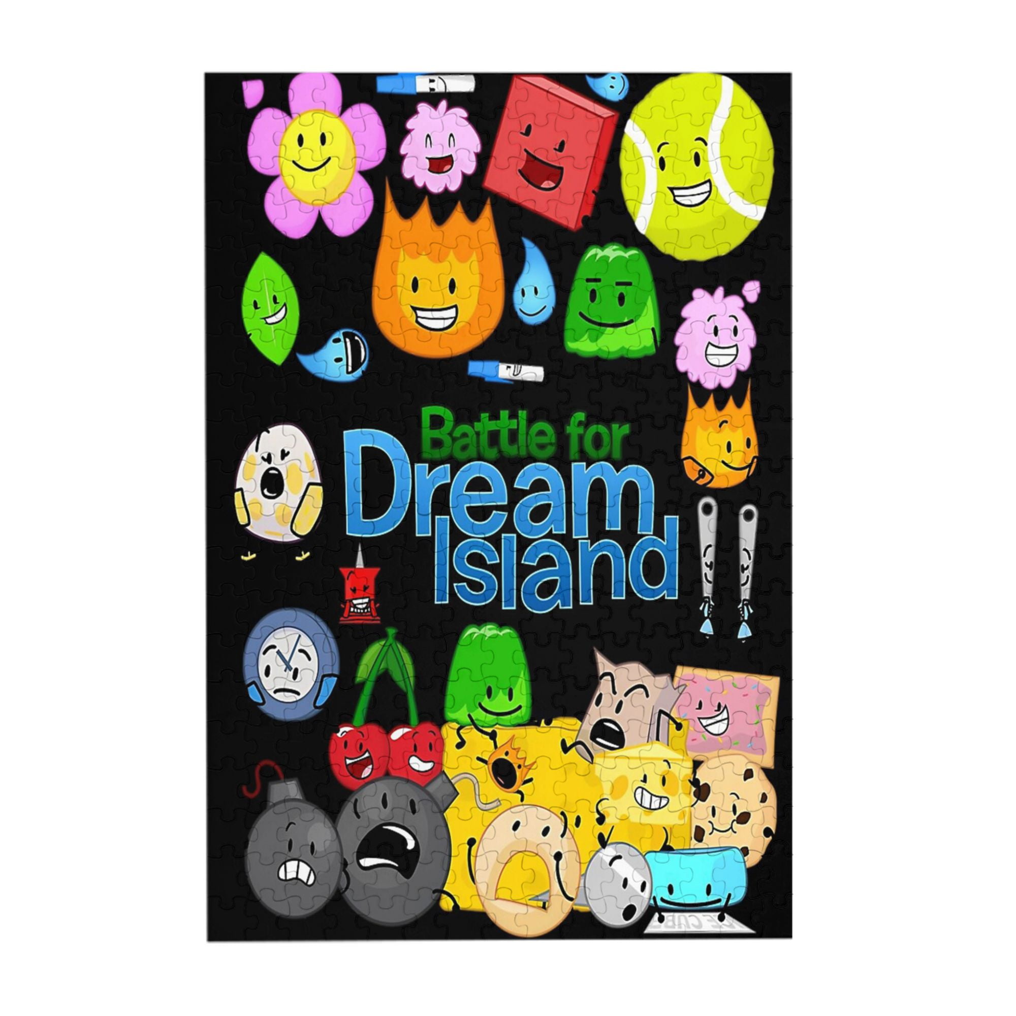 1000 Pieces Game BFDI Battle For Dream Island Puzzle for Adults and ...