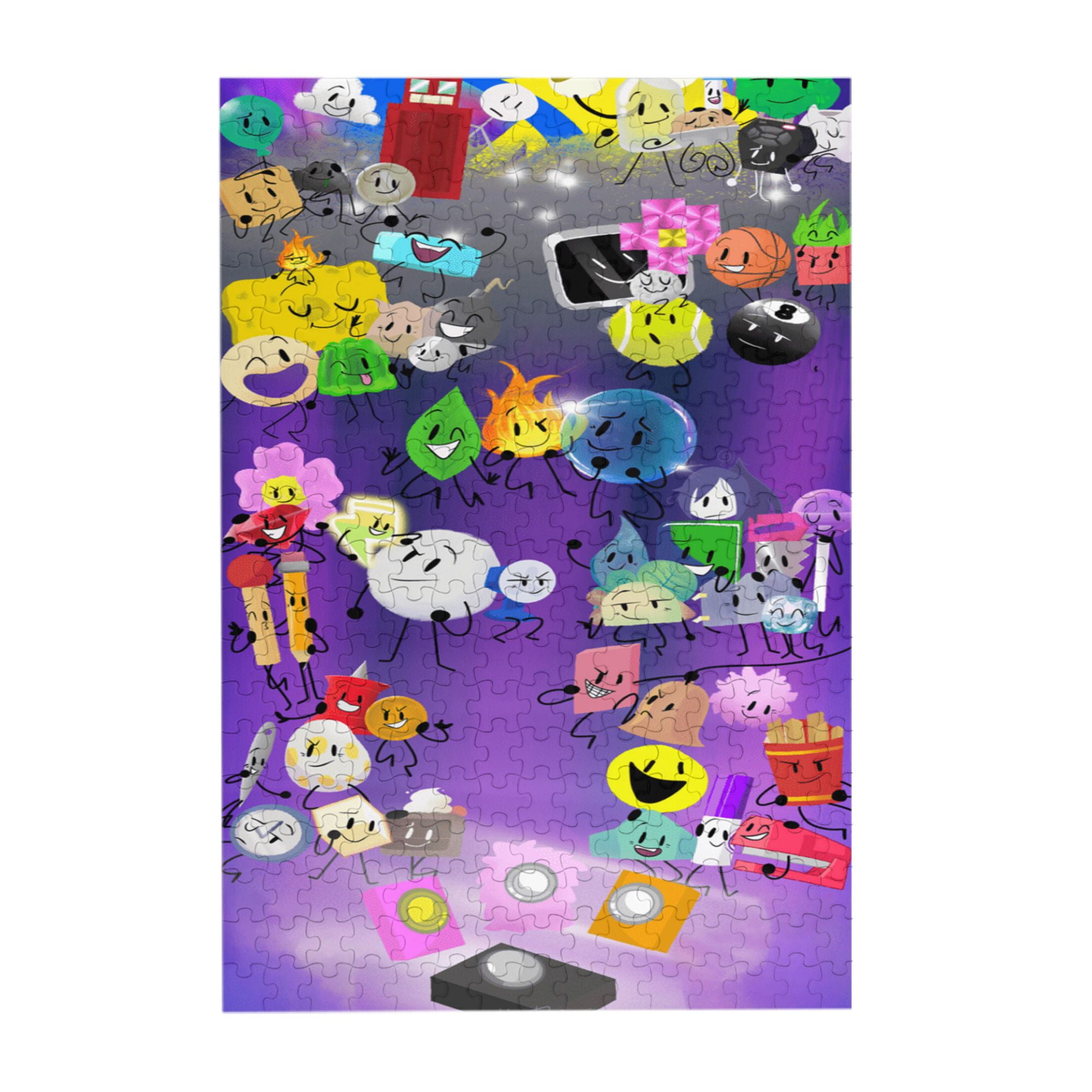 1000 Pieces Game BFDI Battle For Dream Island Puzzle for Adults and ...