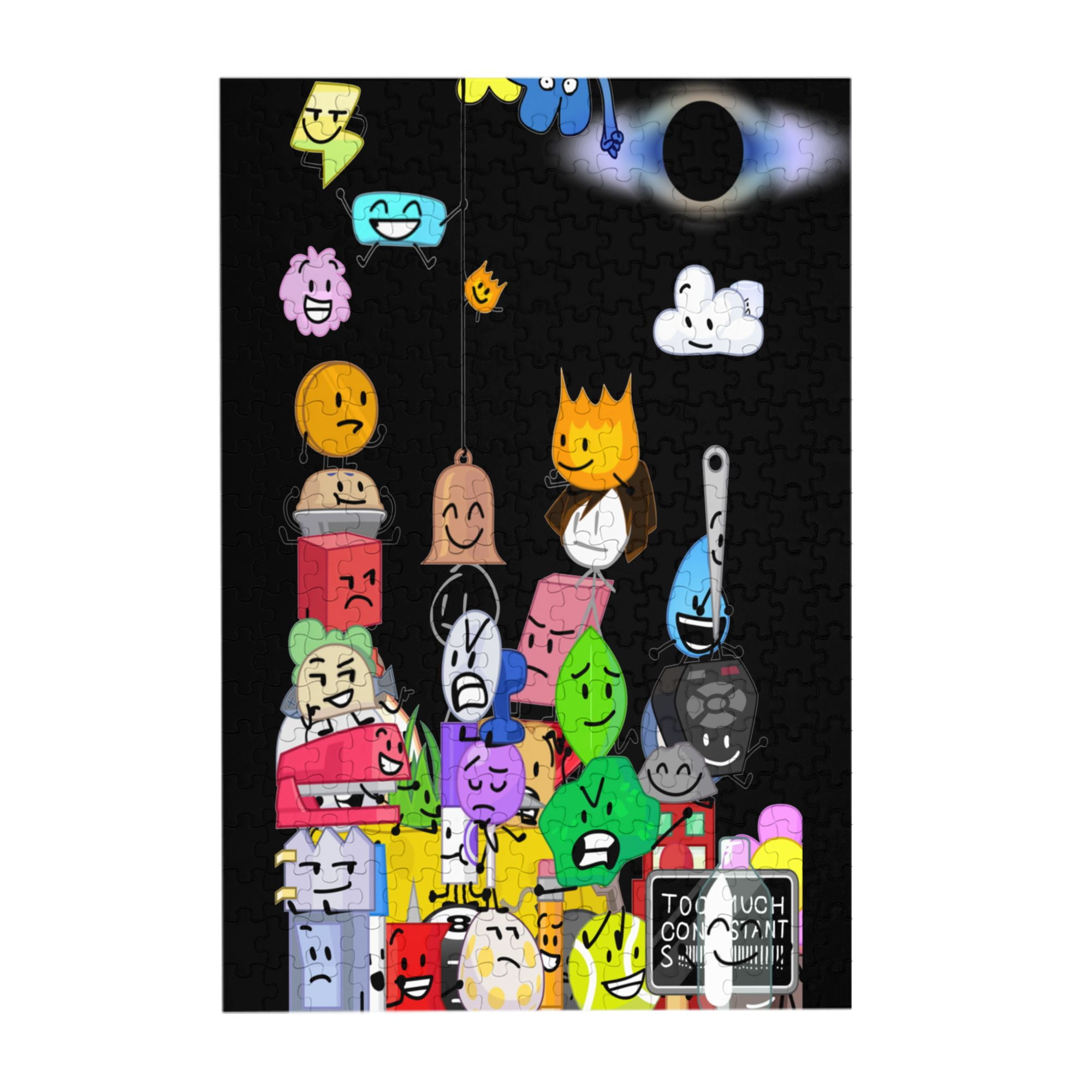 1000 Pieces Game BFDI Battle For Dream Island Puzzle for Adults and ...