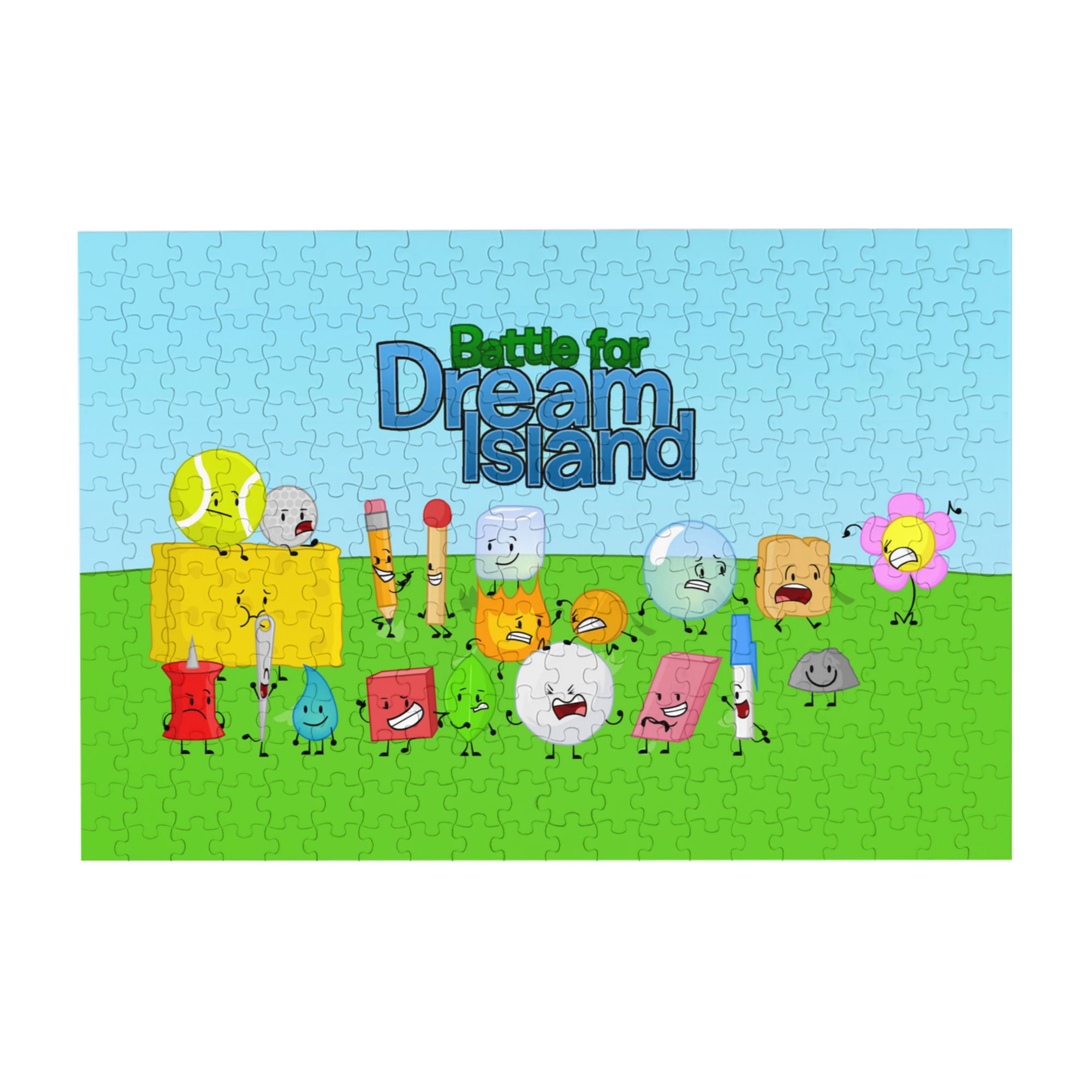 1000 Pieces Game BFDI Battle For Dream Island Puzzle for Adults and ...