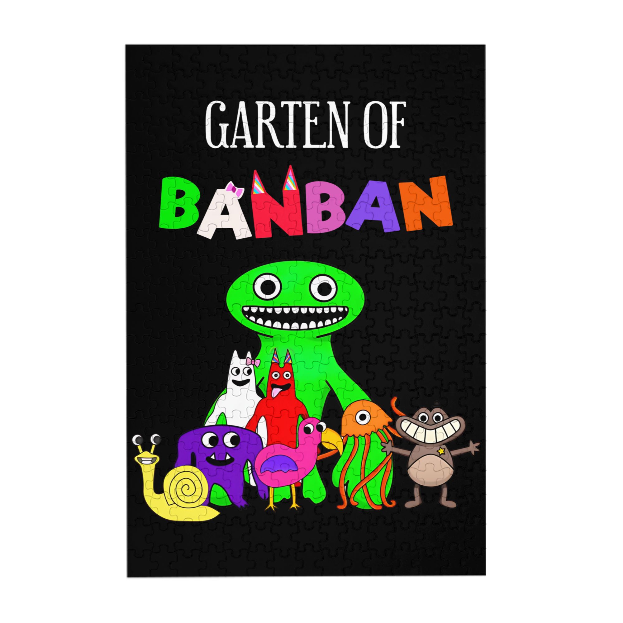 1000 Pieces Garden Of Banban Puzzle for Adults and Teenagers Cartoon ...