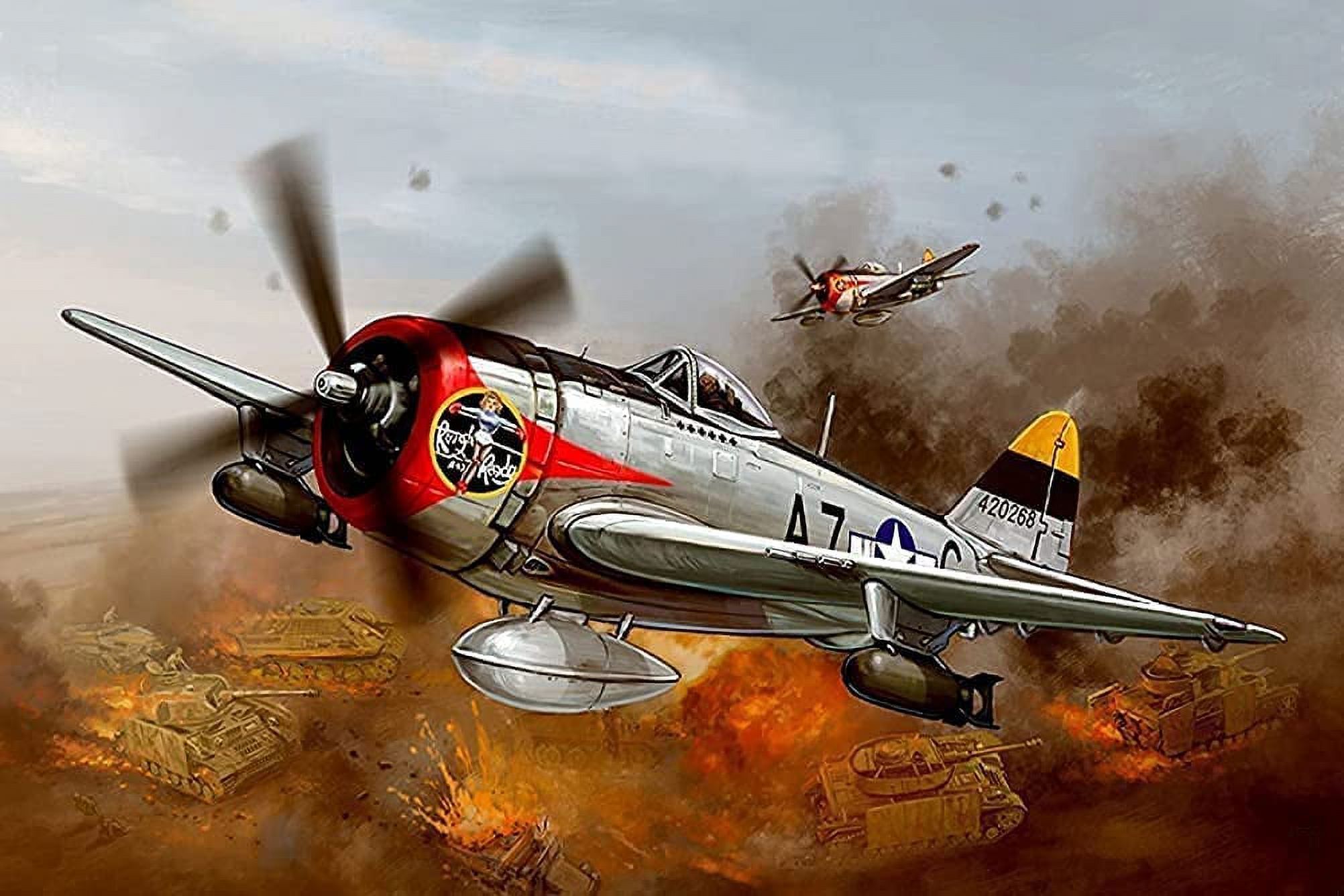 1000 Pieces Jigsaw Puzzles for Adults Teens Fighter Plane Aviation ...