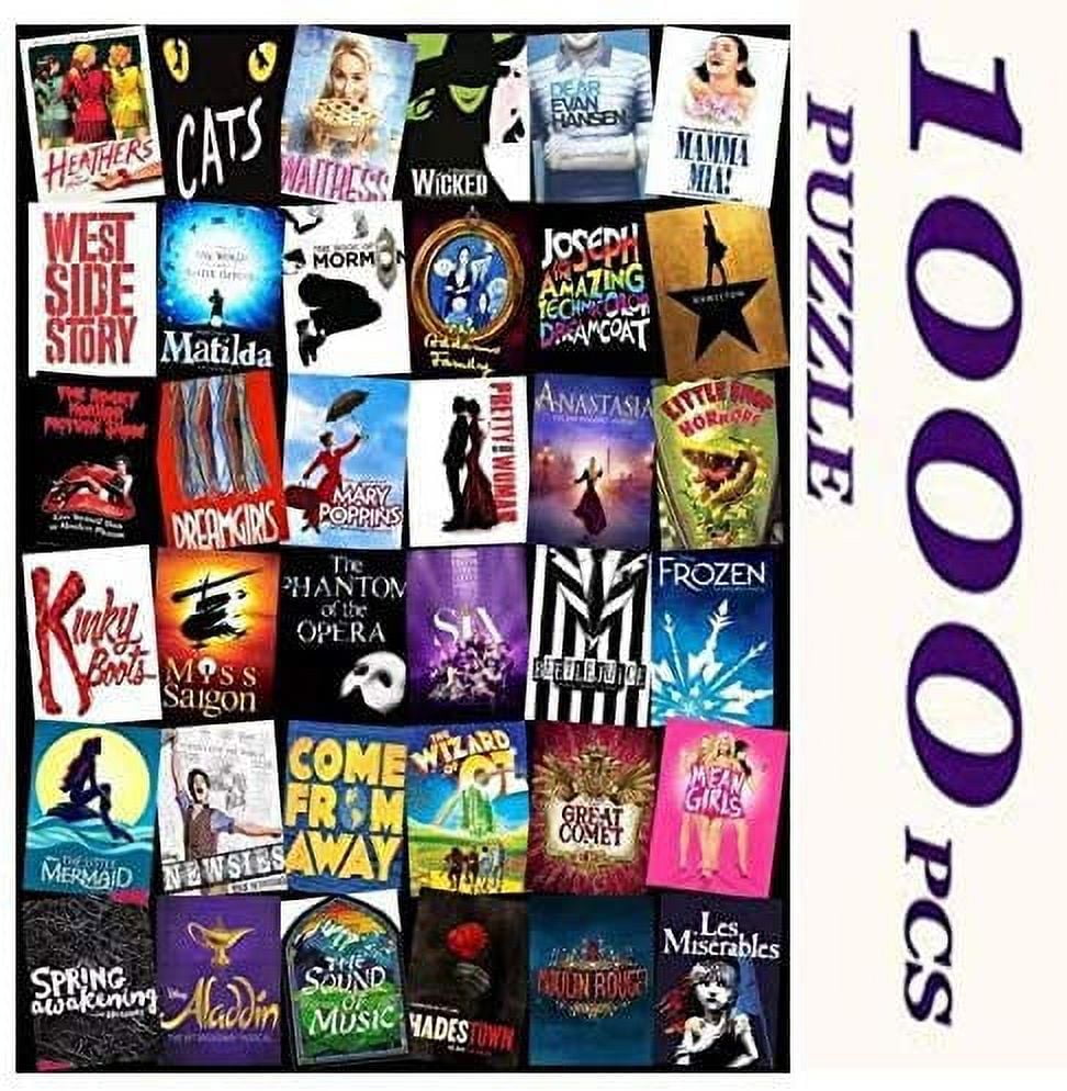 1000 Pieces of Jigsaw Puzzles Broadway Musical Theater Jigsaw Puzzle ...