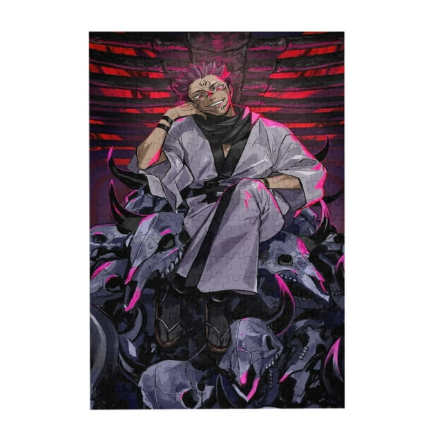 1000 Pieces Jujutsu Kaisen Puzzle for Adults and Teenagers Cartoon ...