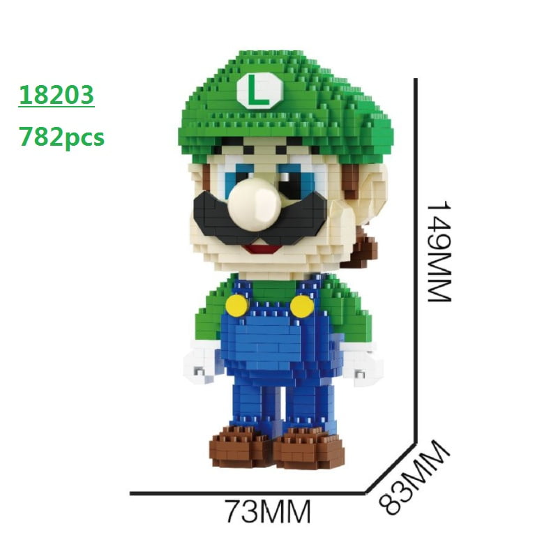 1000+ Pieces Mario Building Blocks Set for Kids, Adults - Classic ...