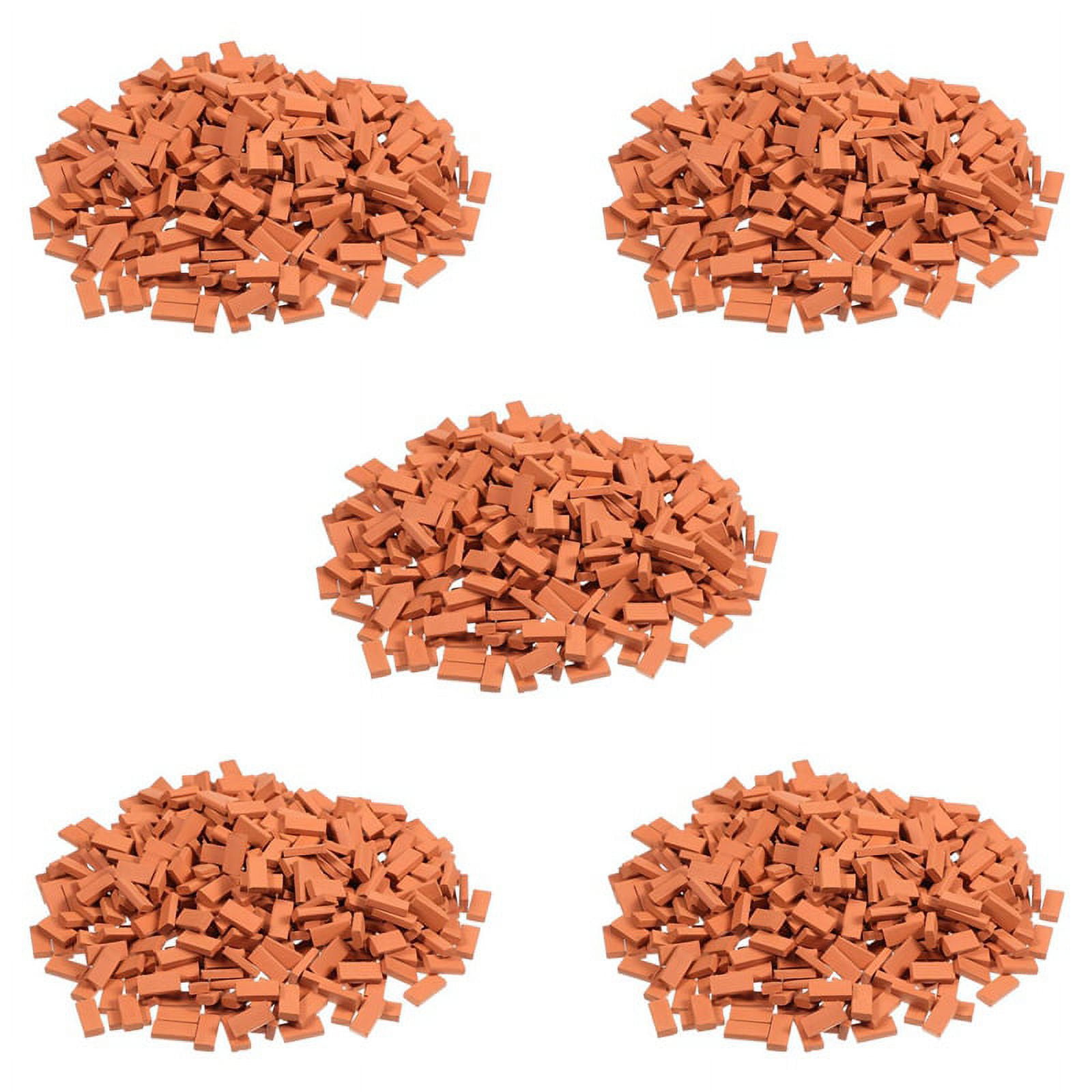 1000 Pieces Mini Bricks for Landscaping Miniature Bricks Brick Wall ...
