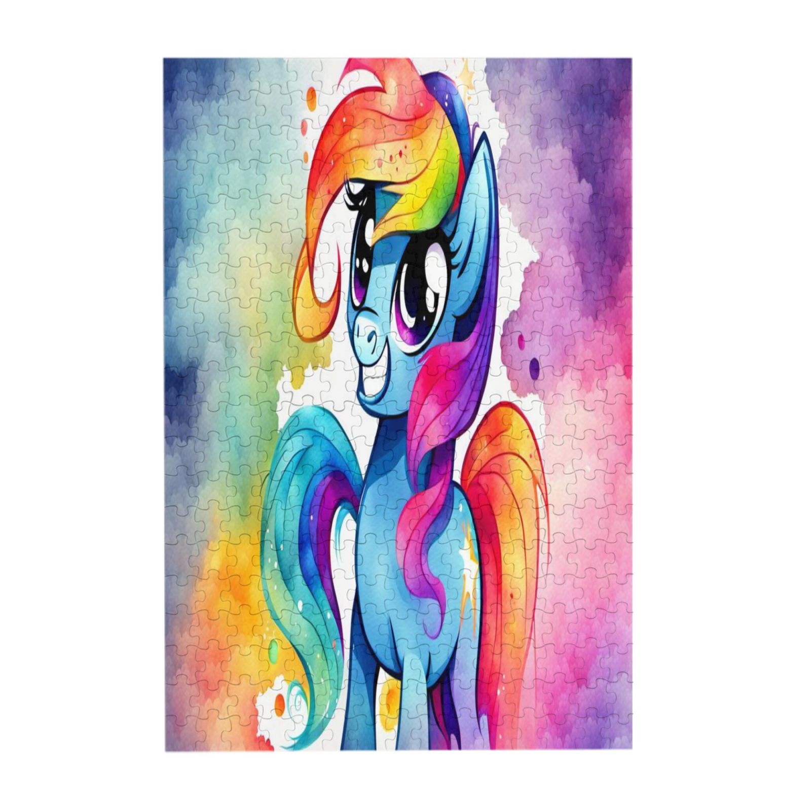 1000 Pieces My Lit-tle Pony Jigsaw Puzzles for Adults Cartoon Wooden ...