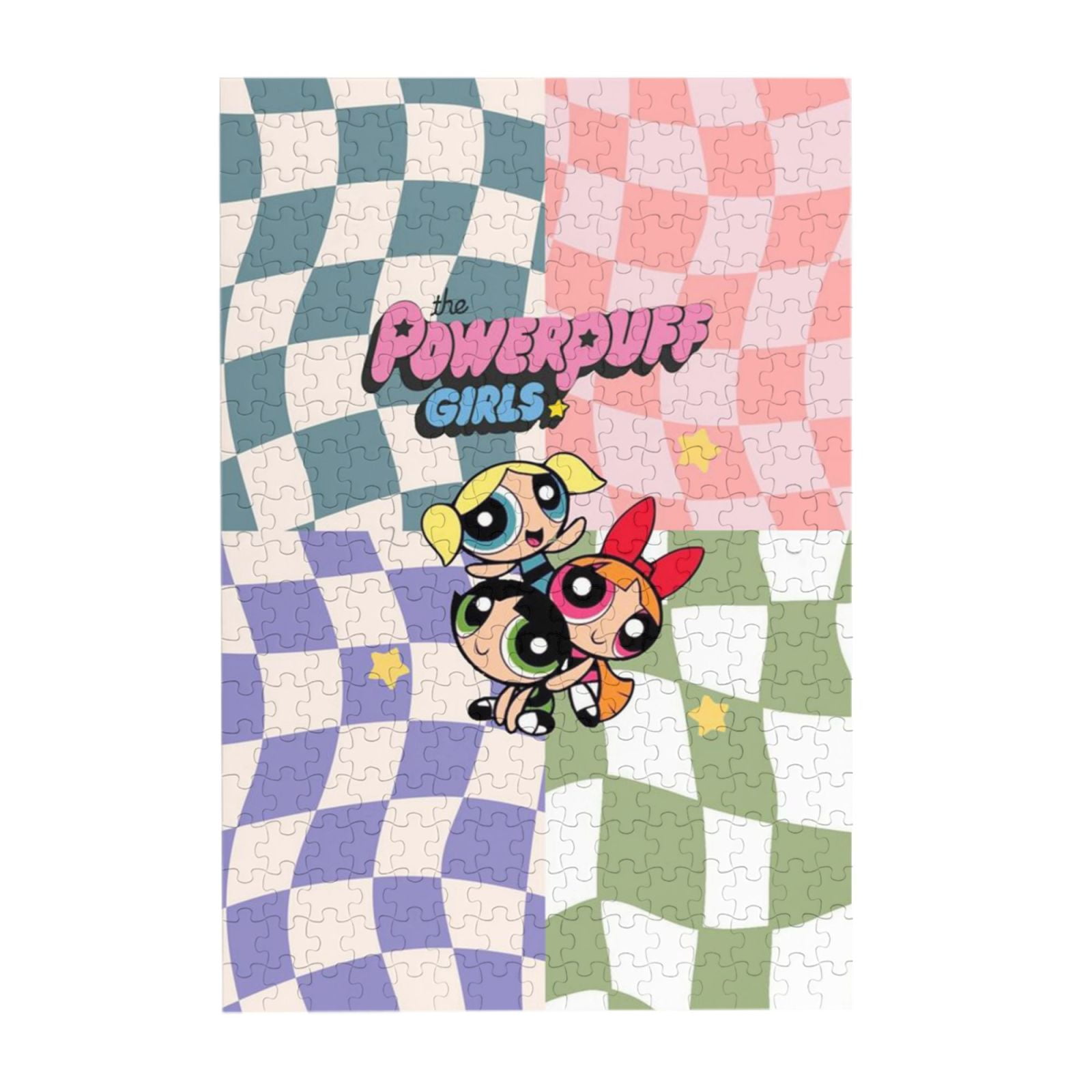 1000 Pieces Powerpuff Girls Jigsaw Puzzles Cartoon Anime Picture Puzzle ...