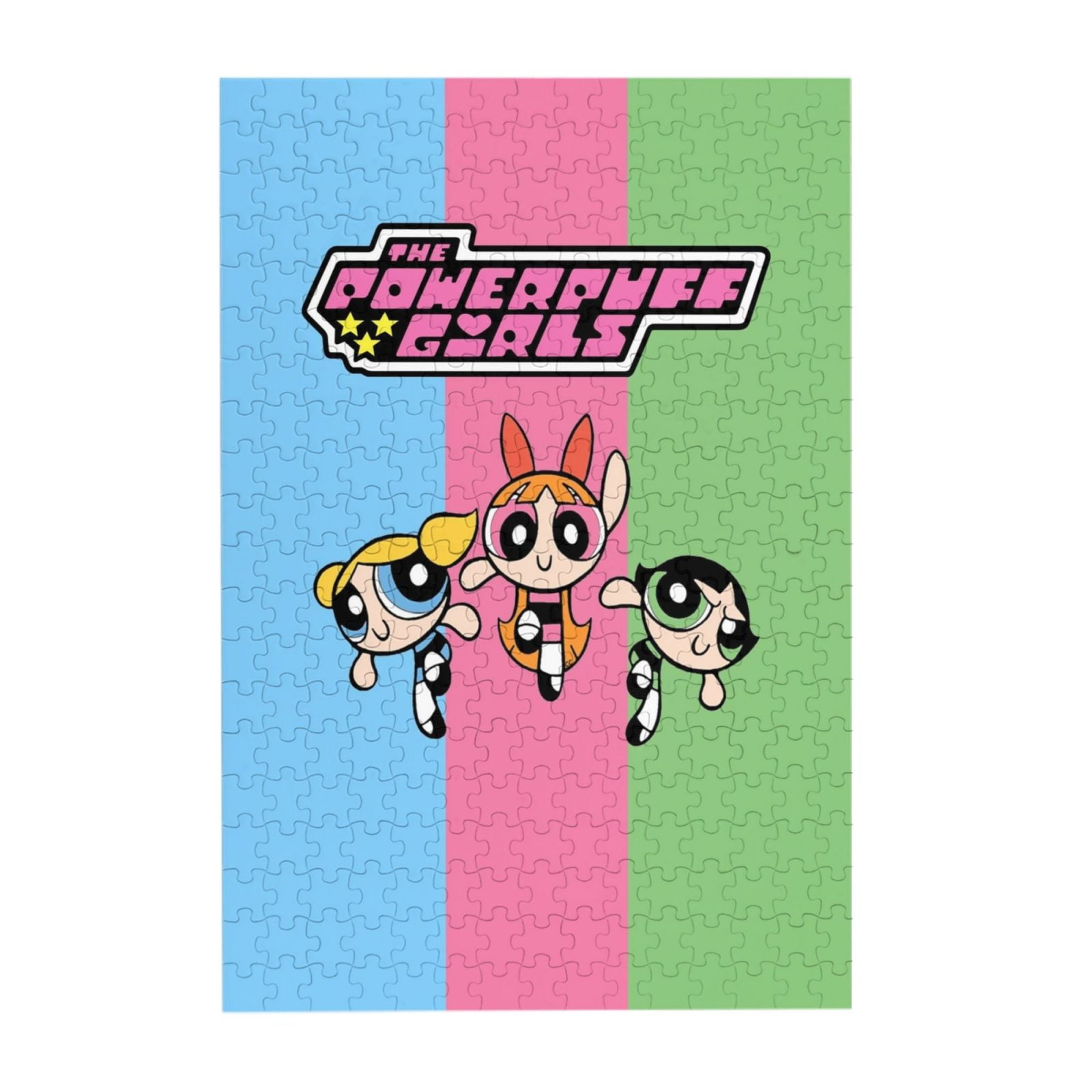 1000 Pieces Powerpuff Girls Jigsaw Puzzles Cartoon Anime Picture Puzzle ...