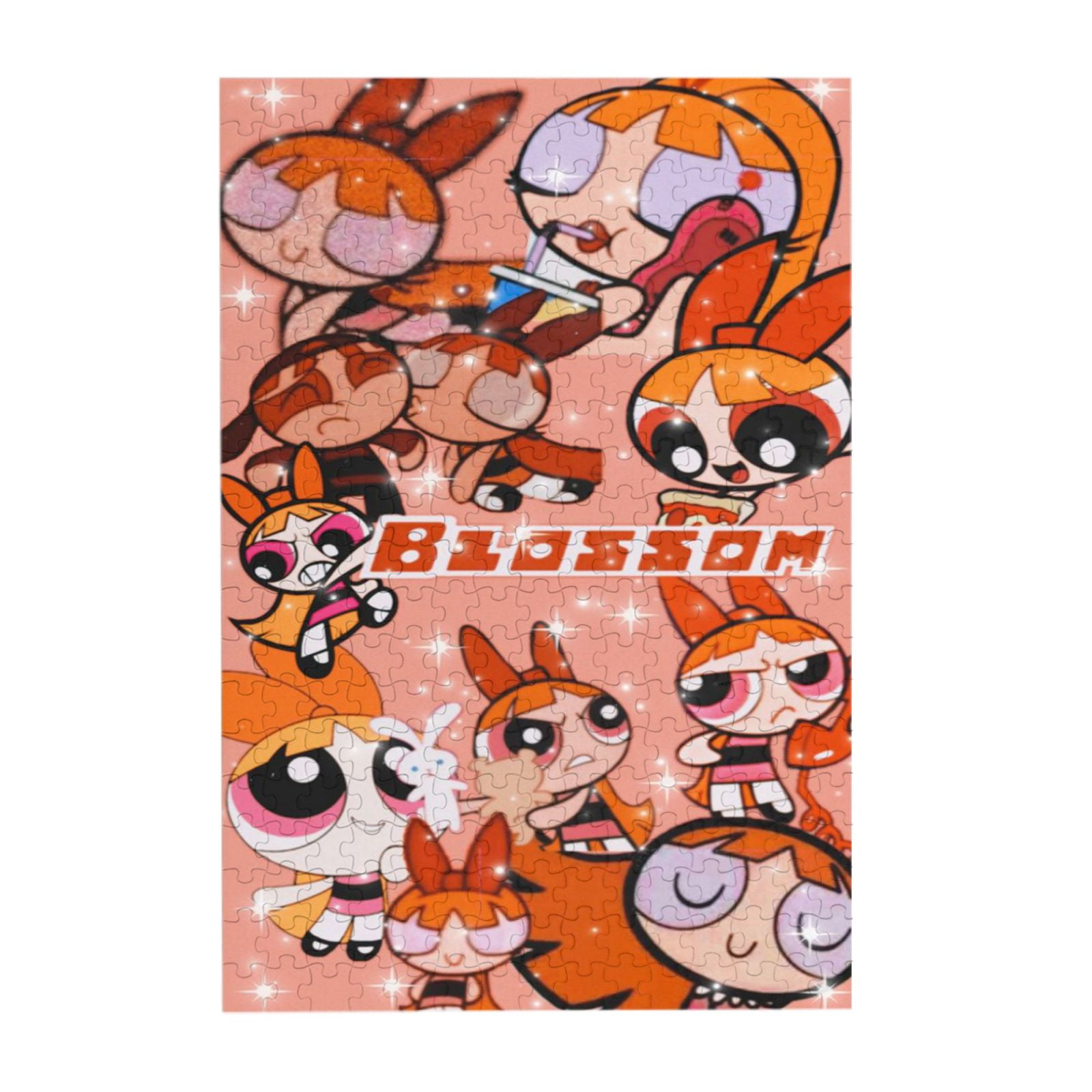 1000 Pieces Powerpuff Girls Jigsaw Puzzles Cartoon Anime Picture Puzzle ...