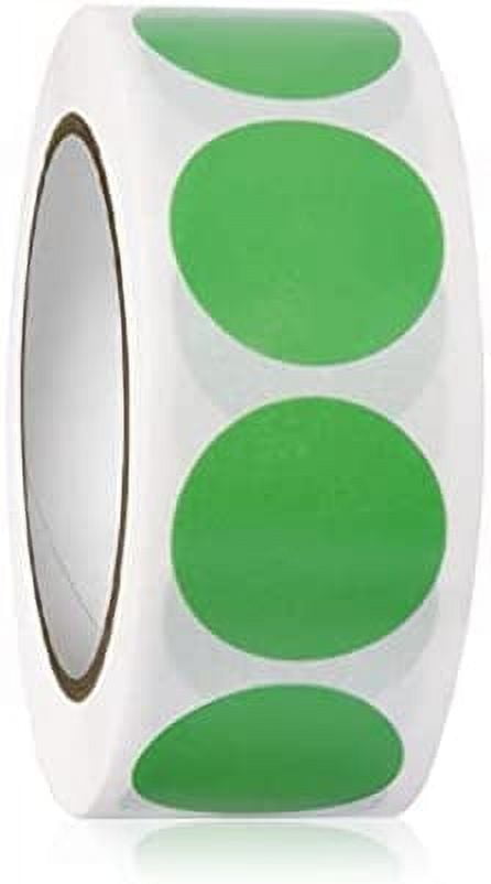 1000 Pieces/Roll Color Coding Labels Sticker Waterproof Removable Color ...