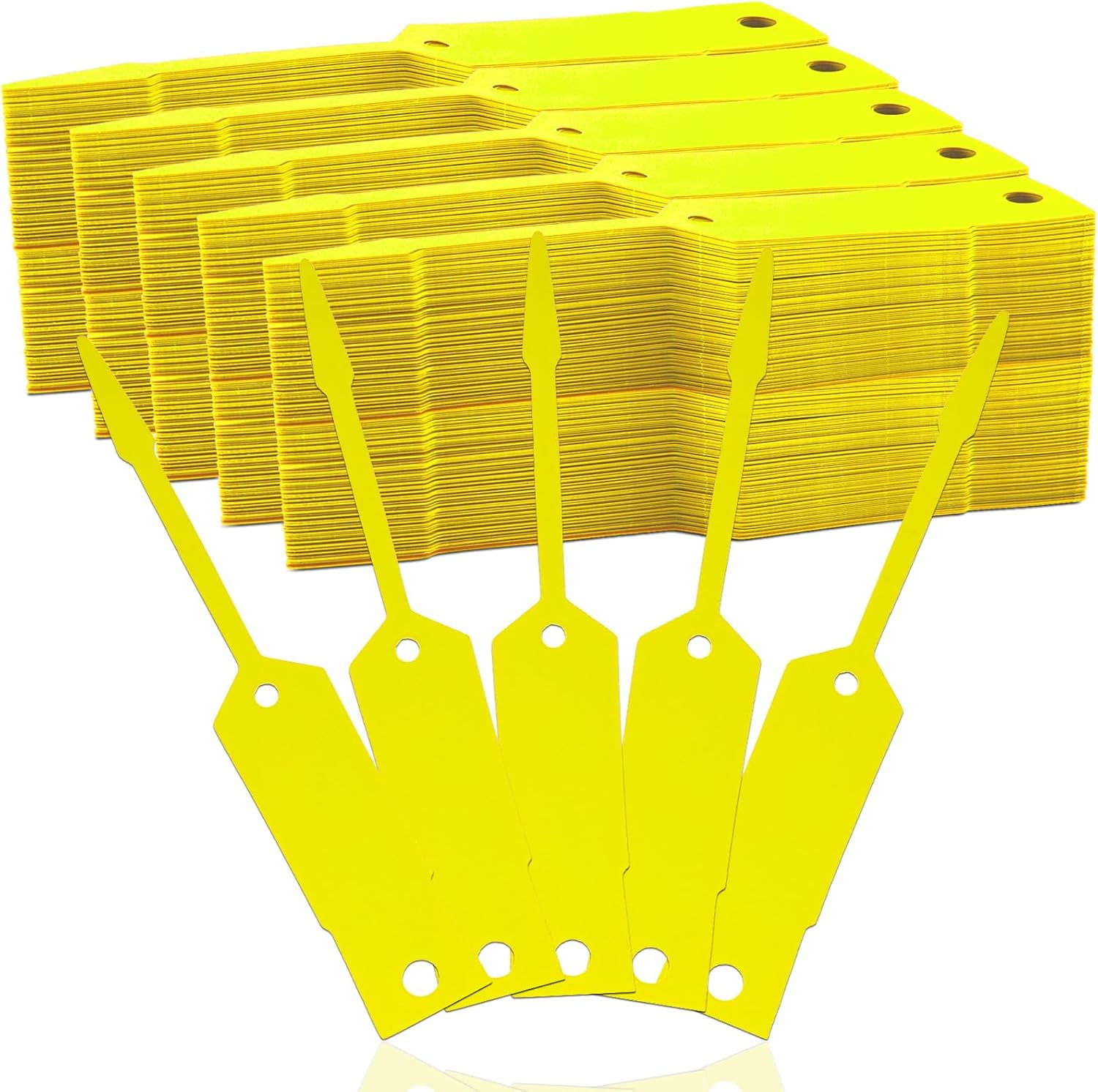 1000 Pieces Self Lock Arrow ID Key Tags Car Parts Tags Key Ring Repair ...
