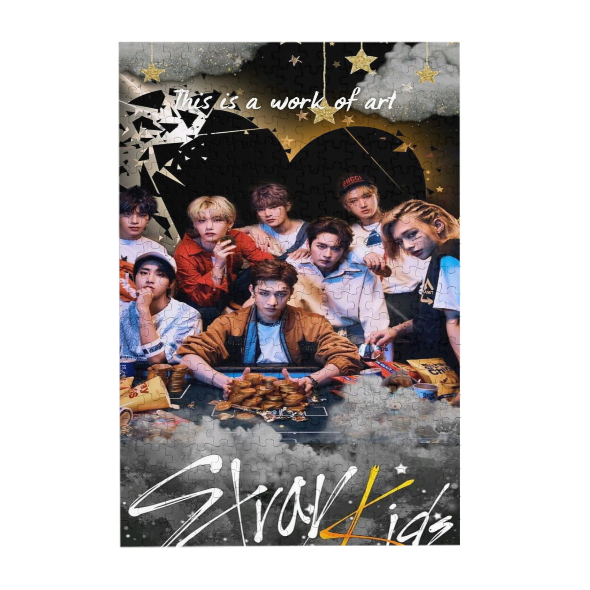 1000 Pieces Stray Kids Puzzle for Adults and Teenagers Cartoon Jigsaw ...
