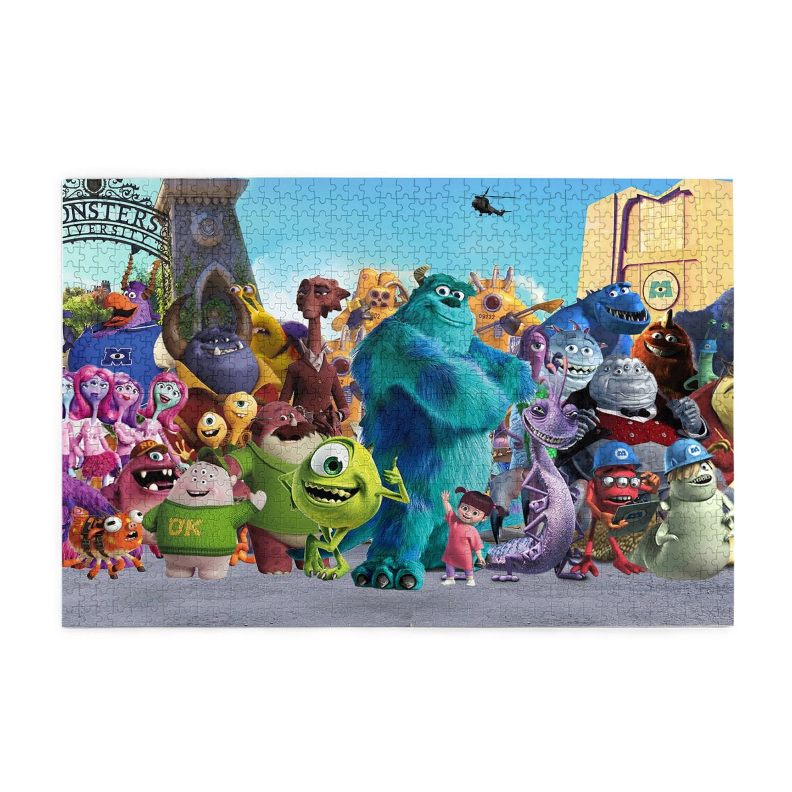 1000 Pieces Unique Monsters Inc Jigsaw Puzzles For Adults Cartoon ...