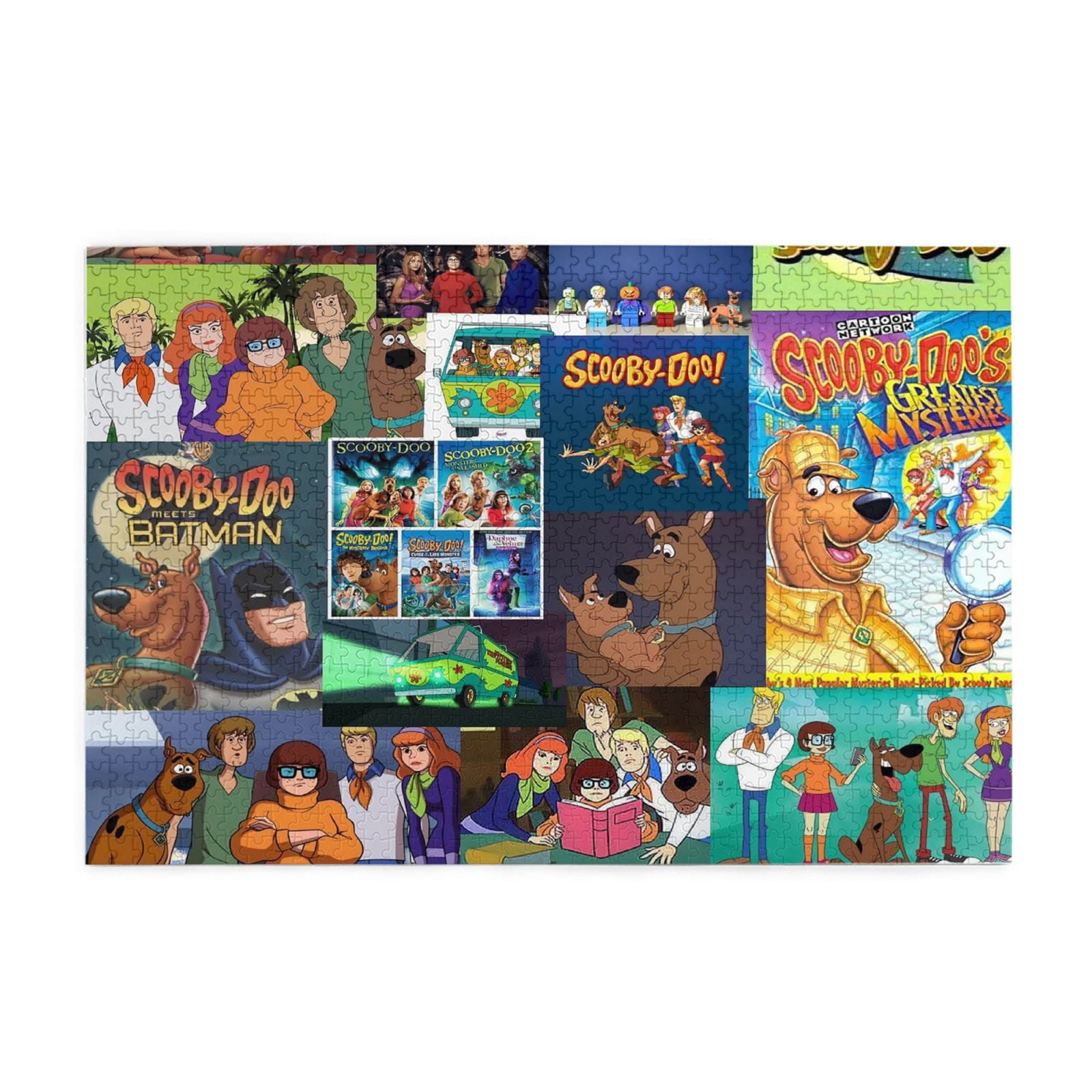 1000 Pieces Unique Scooby-Doo Jigsaw Puzzles For Adults Cartoon Wooden ...