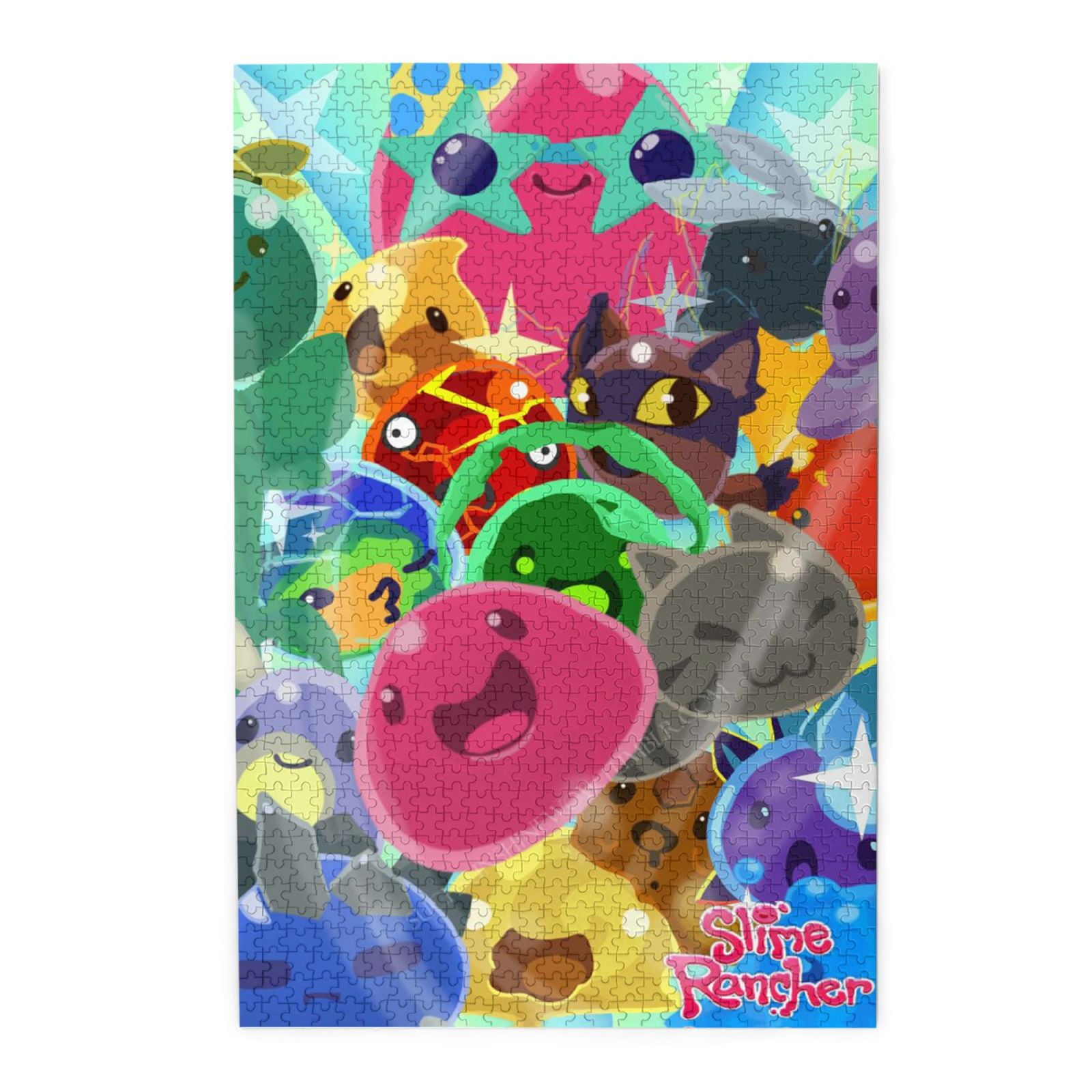 1000 Pieces Unique Slime Rancher Jigsaw Puzzles For Adults Cartoon ...