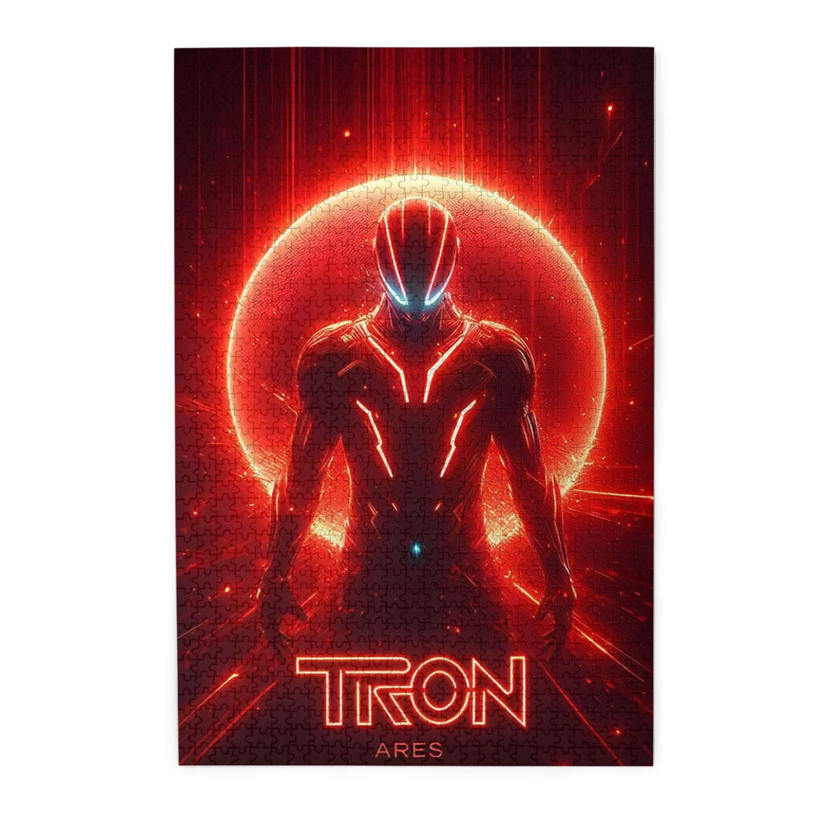 1000 Pieces Unique Tron Ares Jigsaw Puzzles For Adults Cartoon Wooden ...