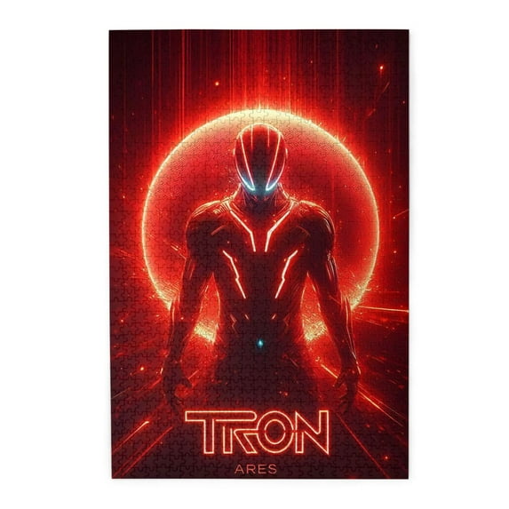 1000 Pieces Unique Tron Ares Jigsaw Puzzles For Adults Cartoon Wooden ...