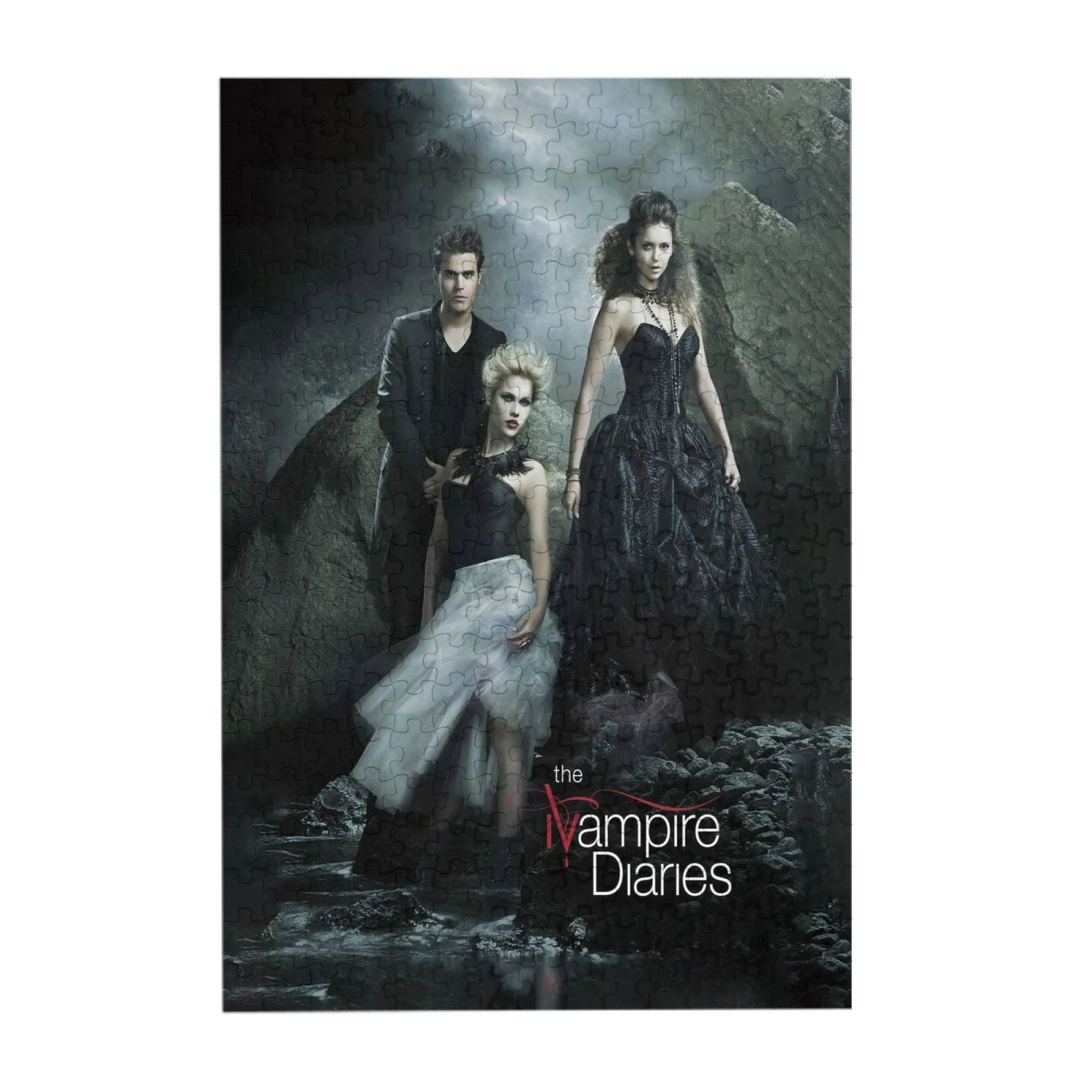 1000 Pieces Vampire Diaries Jigsaw Puzzles for Adults Cartoon Wooden ...