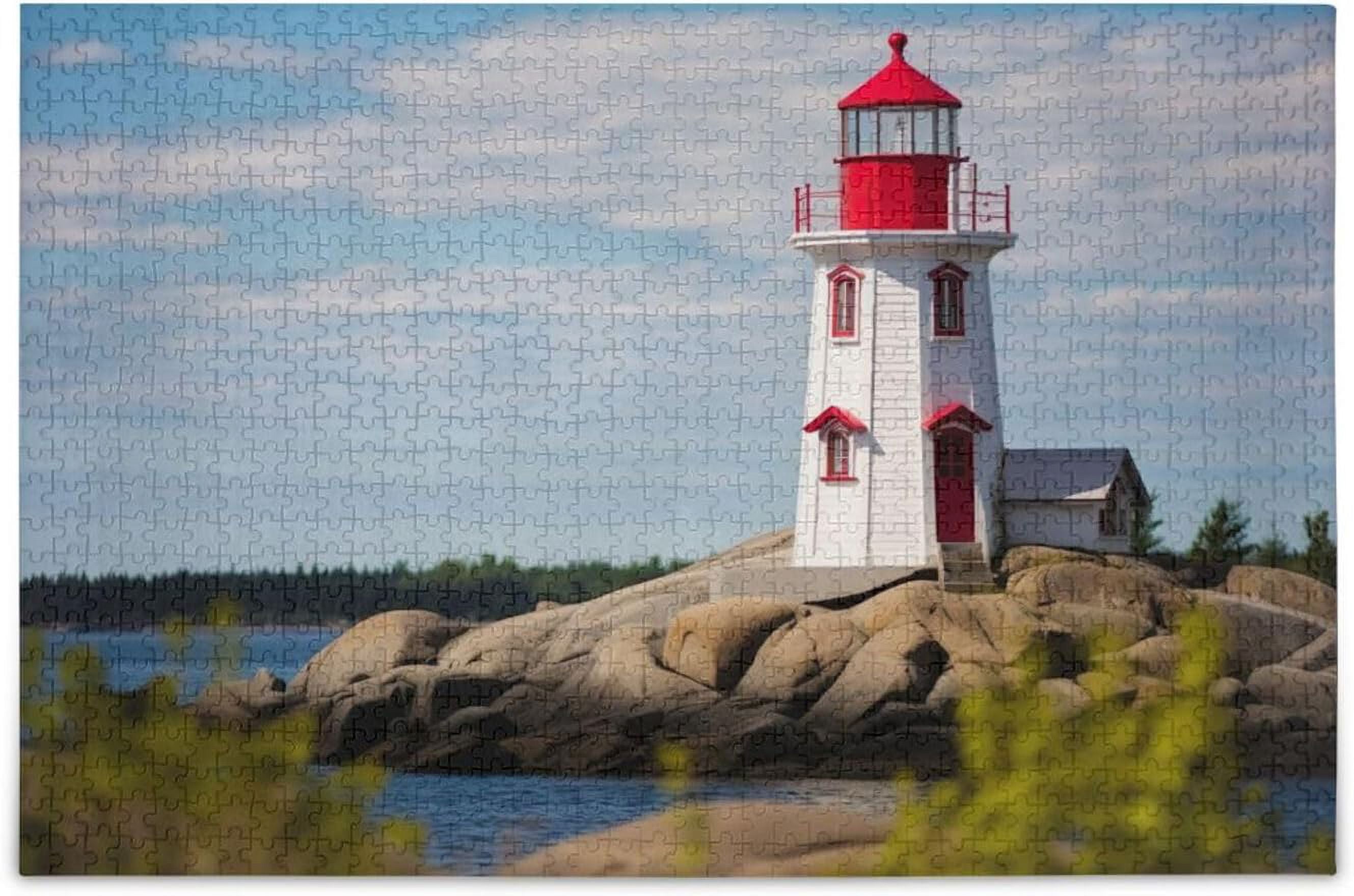1000 Pieces Victoria Lighthouse Jigsaw Puzzle for Adults Teens Kids ...