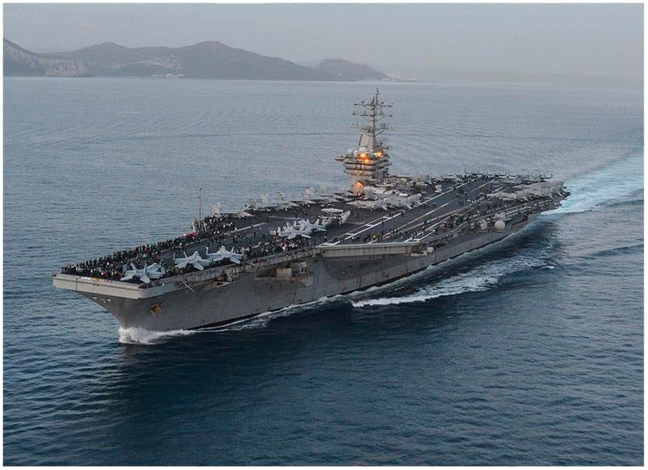 1000 Pieces Wooden Jigsaw Puzzle USS Dwight D. Eisenhower CVN 69 ...