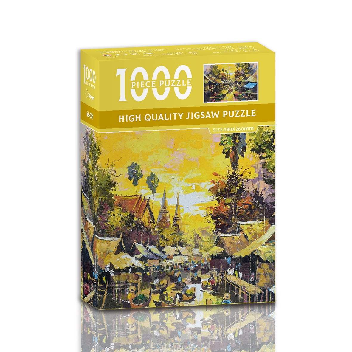 1000 Pieces of Oil Painting Puzzle for Adults Paper Puzzle World Famous ...