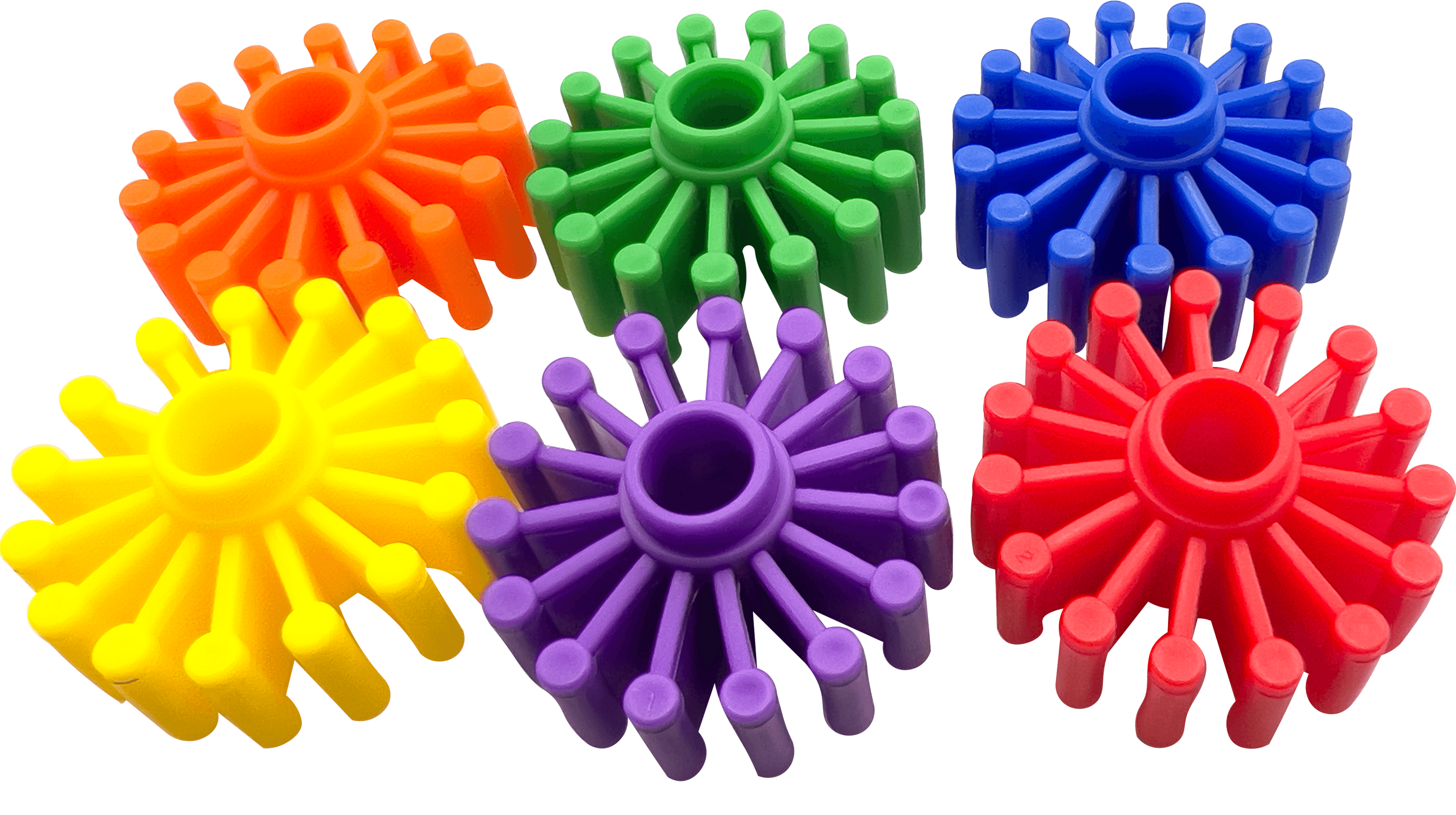 1000 Pk6 Foot Gear - Colorful Versatile Classic Bird Foot Toys ...