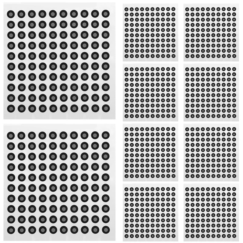 1000 Points 3D Scanning Mark Points Hand-Held 3D Scanner Reflects the ...