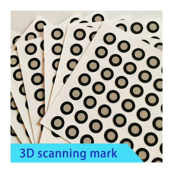 1000 Points 3D Scanning Mark Points Hand-held 3D Scanner Reflects The ...