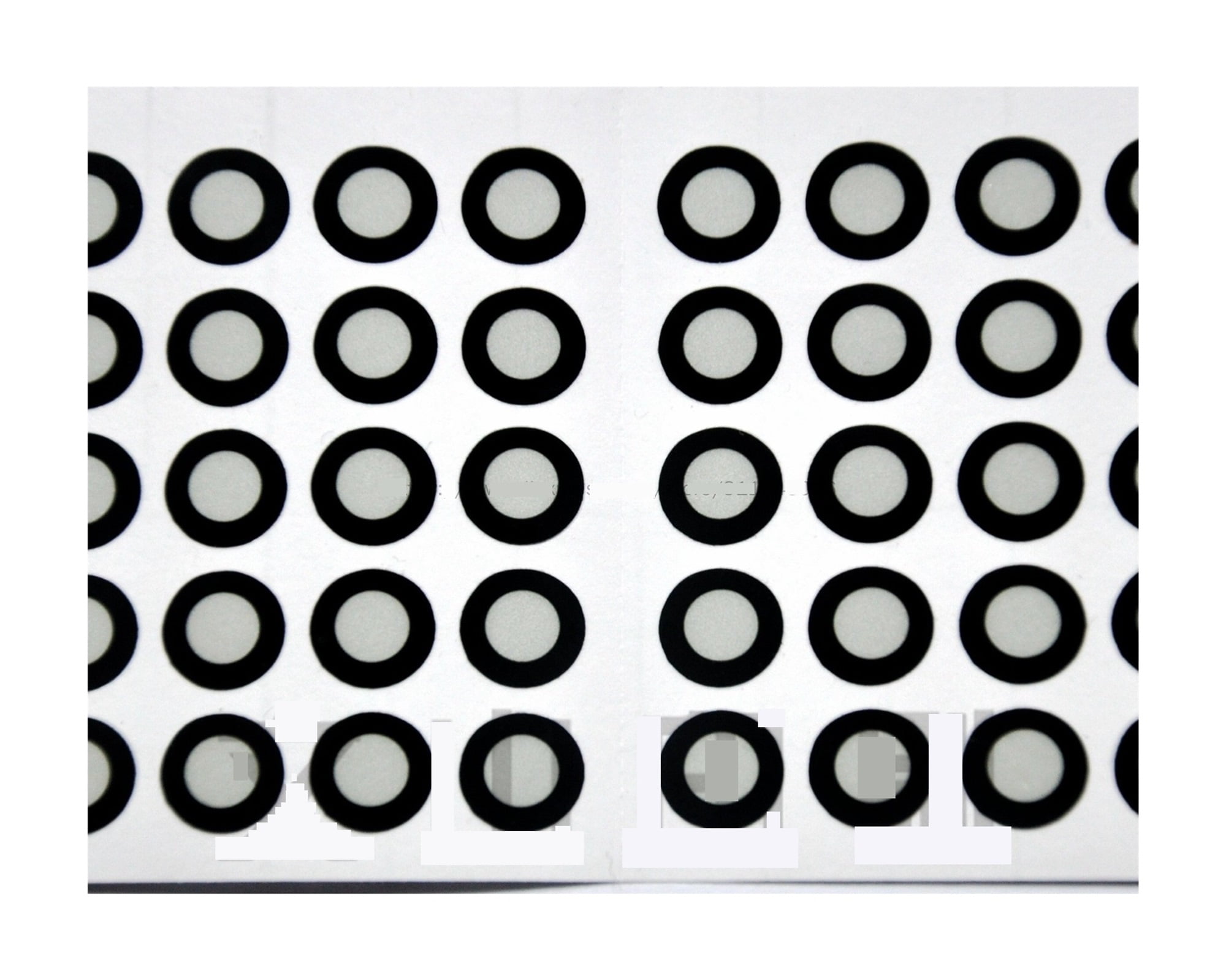 1000 Points 3D Scanning Mark Points Hand-held 3D Scanner Reflects the ...