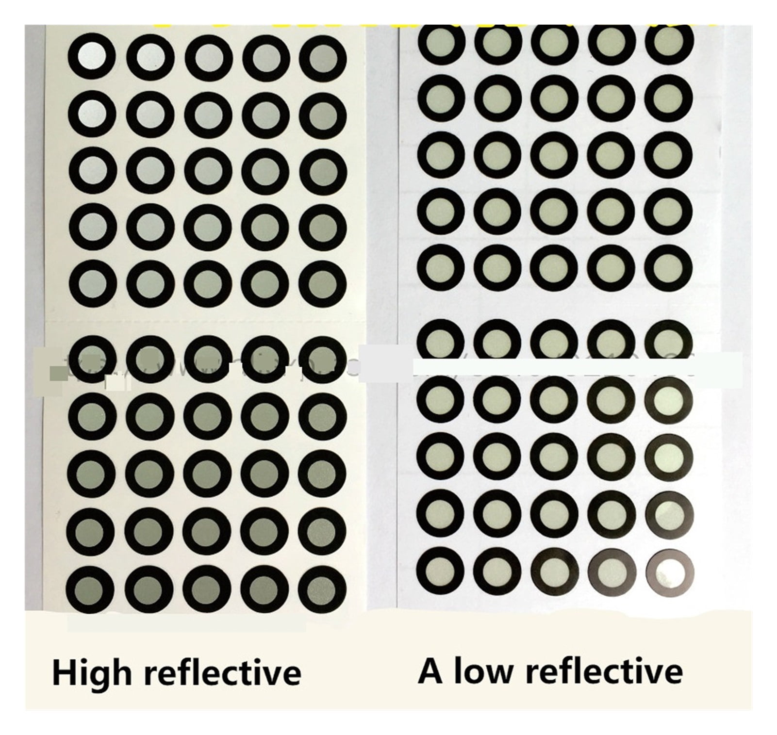 1000 Points 3D Scanning Mark Points Hand-held 3D Scanner Reflects the ...