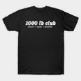 1000 Pound Club Powerlifting Badge Combined Heavy Weight Metric Unisex ...