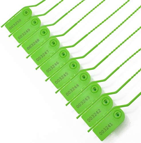 1000 Pull Tite Signage Security Plastic Beaded Seals Tamper Proof ...