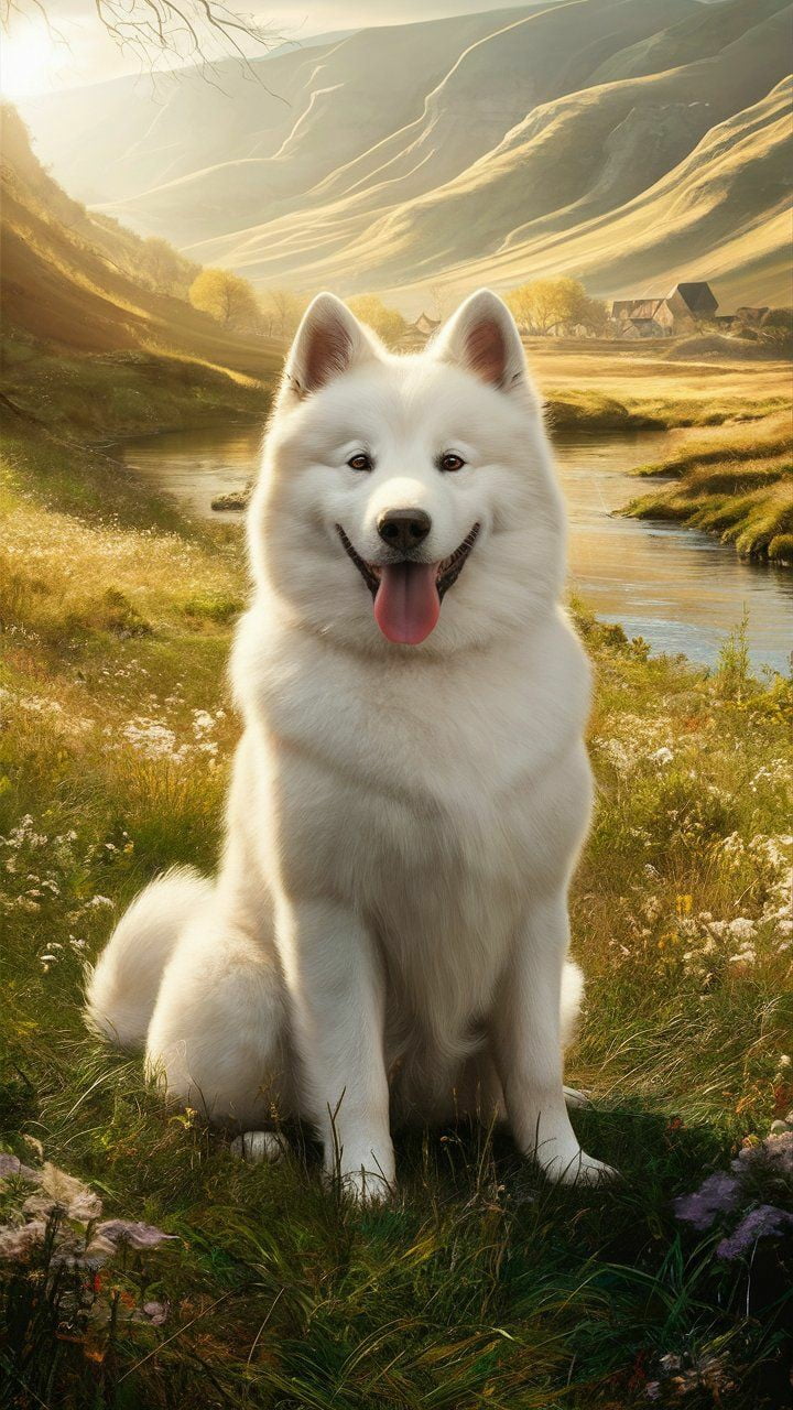 1000 Samoyed Dog wooden jigsaw puzzles - Office wall art - Educational ...