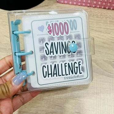 Money Savings Challenges Binder,100 Envelope Challenge BinderBudget ...
