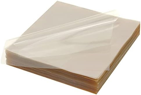 1000 Sheets Candy Wrappers Clear Cellophane Wrap Roll 5x5 Inches Candy ...
