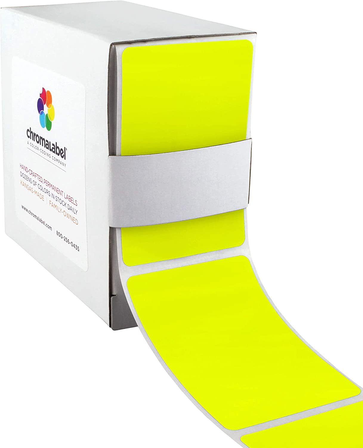 1000 Sheets Rectangular Color Coding Sticker Roll - Write On Labels for ...
