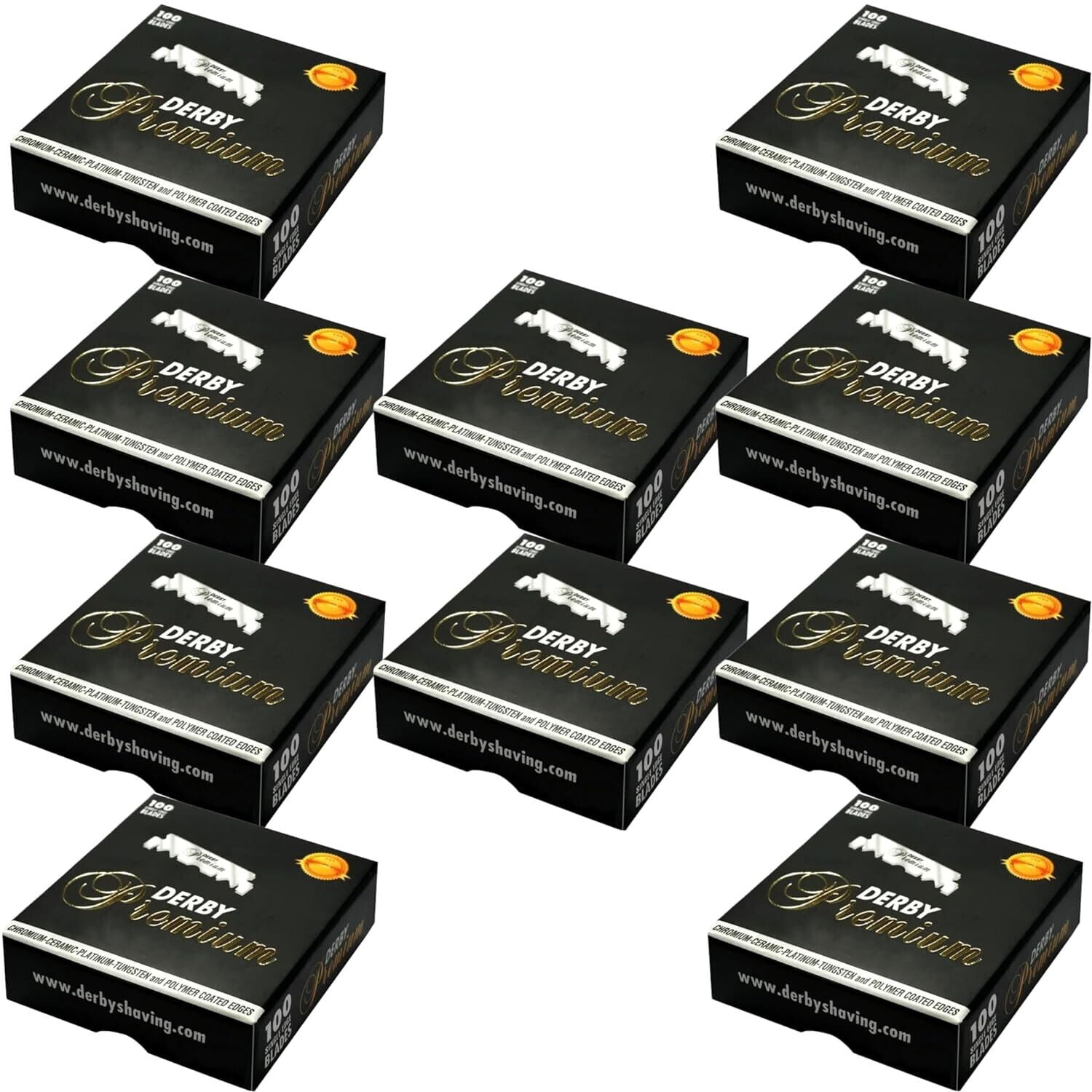 1000 Smallzonex Premium Single Edge Razor Blades - Ultra , Durable Fast ...