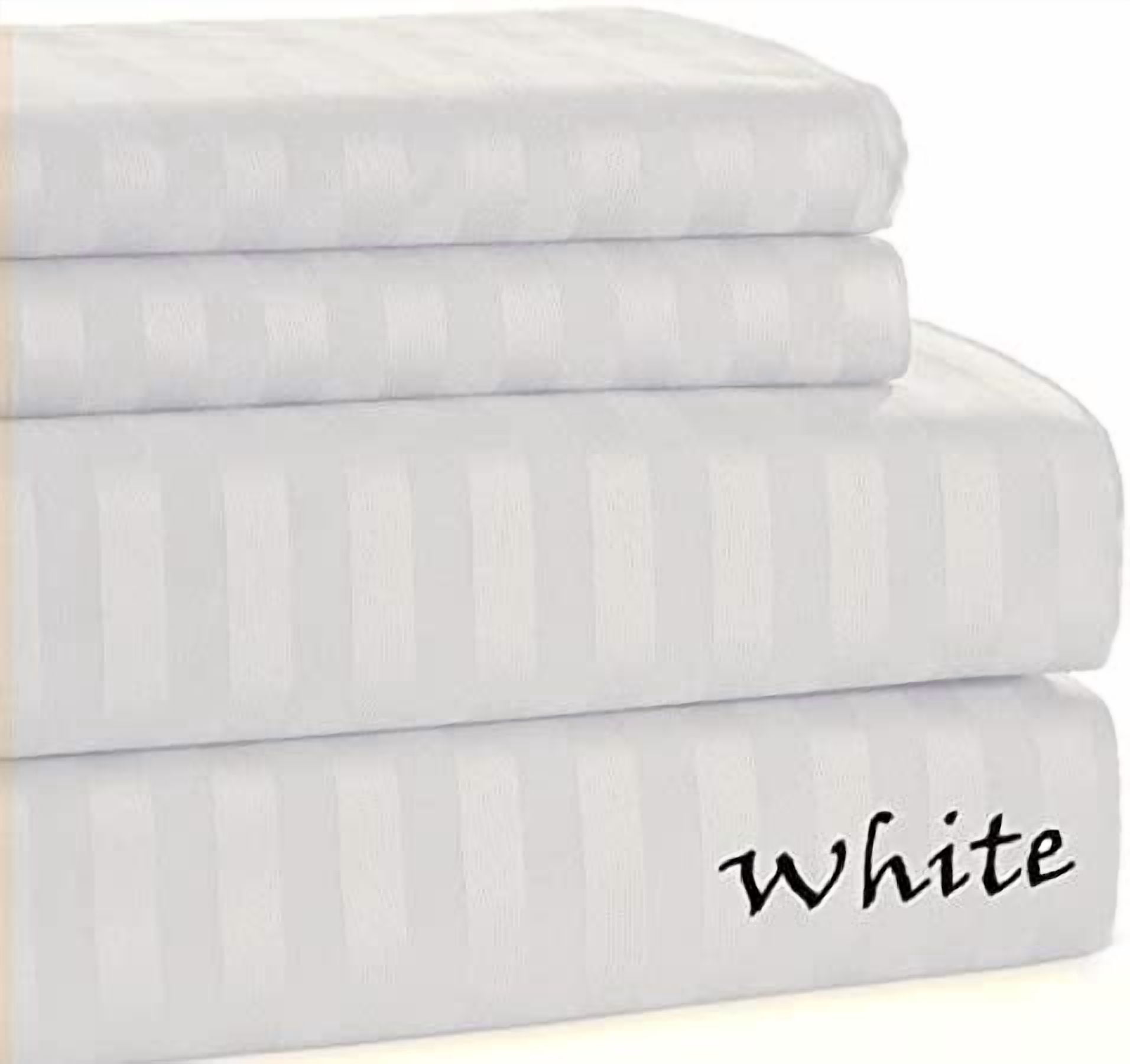 1000 TC SHEET SET 100 % Cotton !! Super Soft Breathable 4-Pieces ...